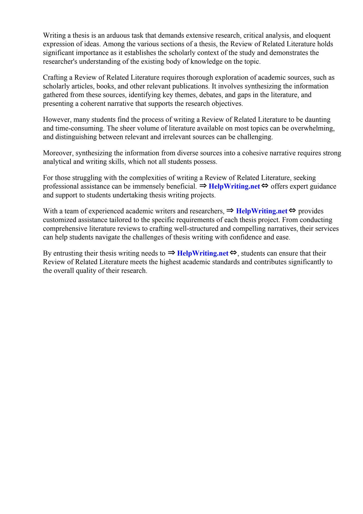 Review Of Related Literature In Thesis Sample by Iowa Lakes Community ...