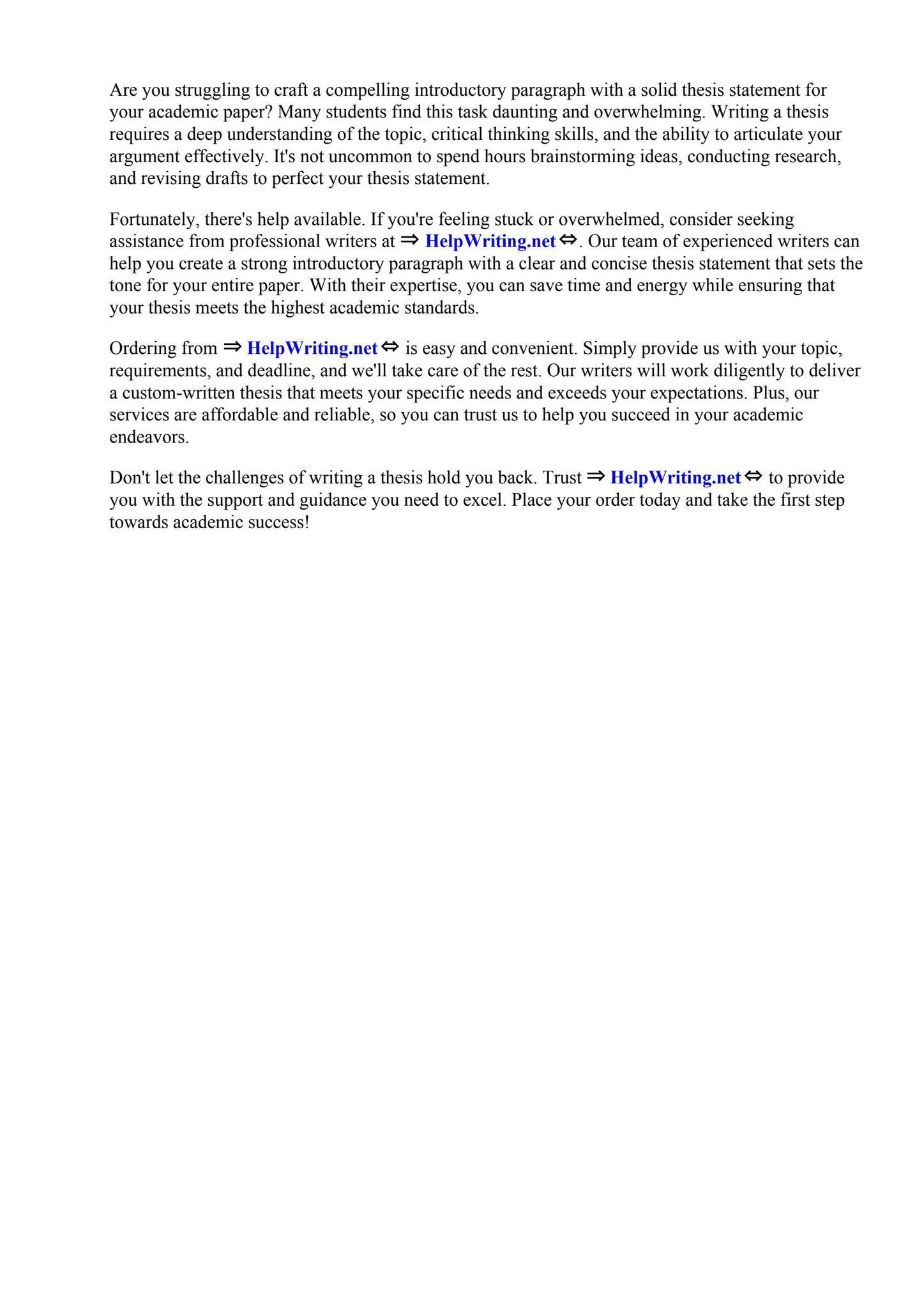 Introductory Paragraph With Thesis Statement Examples by Rocky Mountain ...