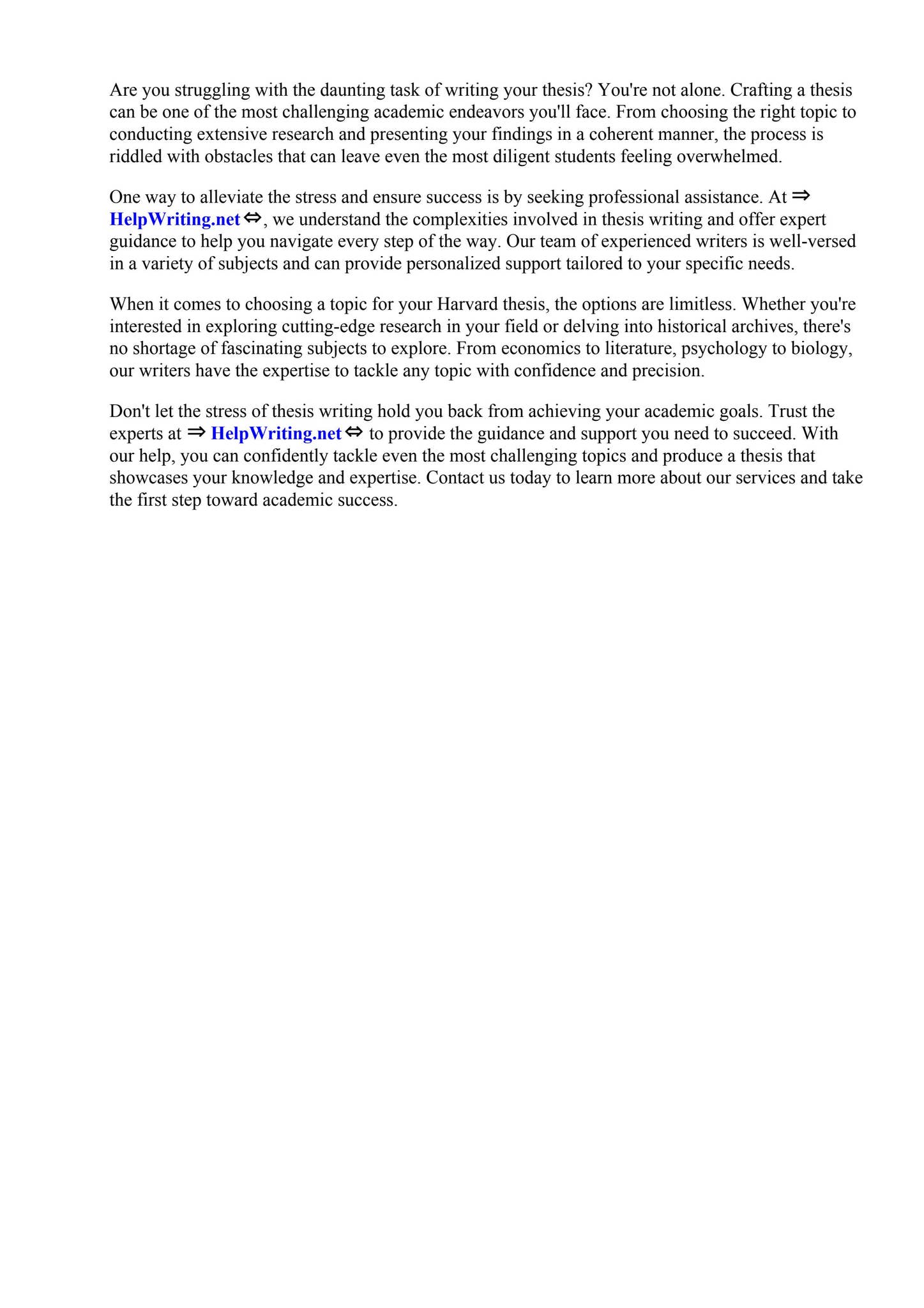 Harvard Thesis Topics by Heartland Community College - Issuu