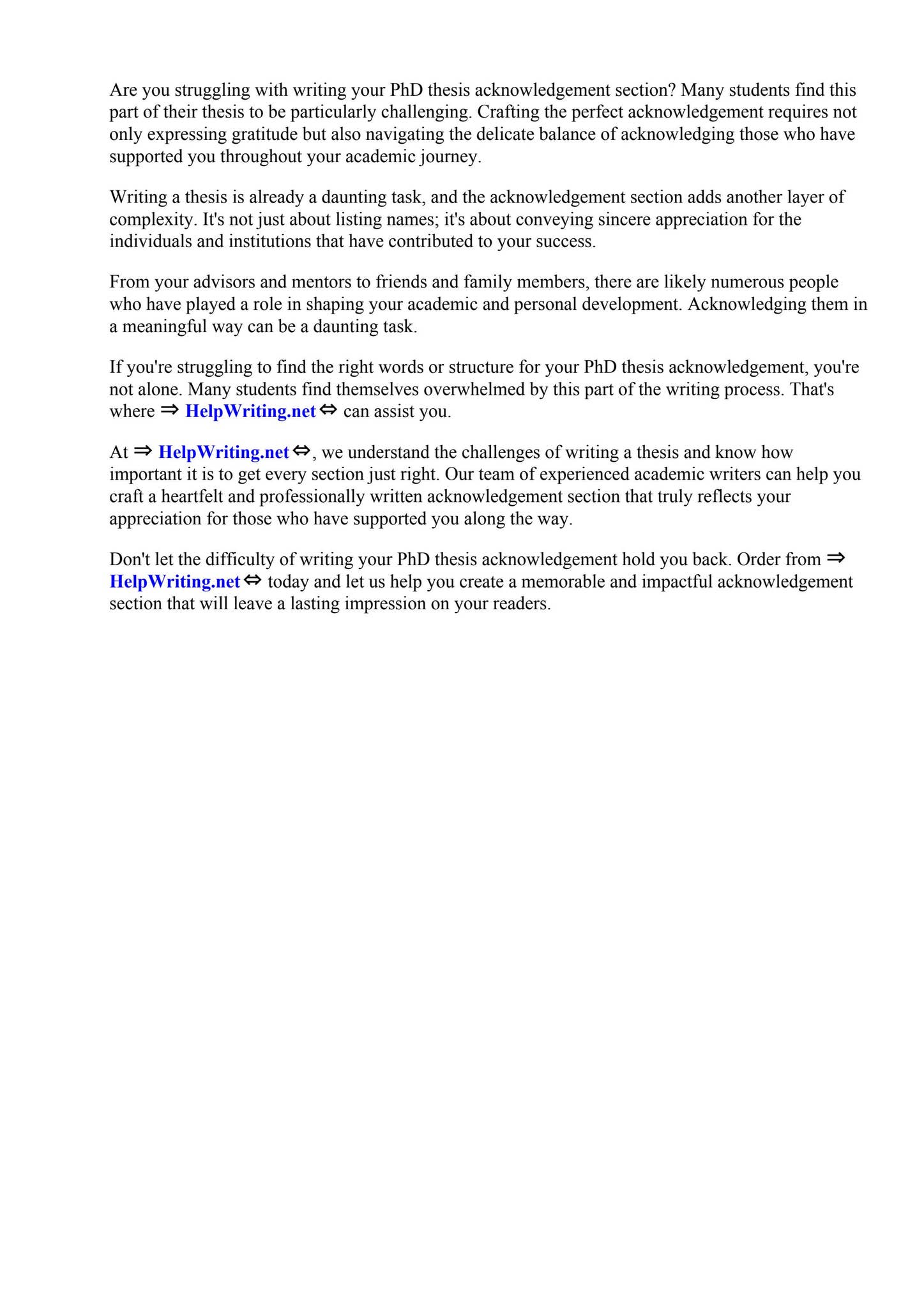 How To Write Phd Thesis Acknowledgement by American Samoa Community ...