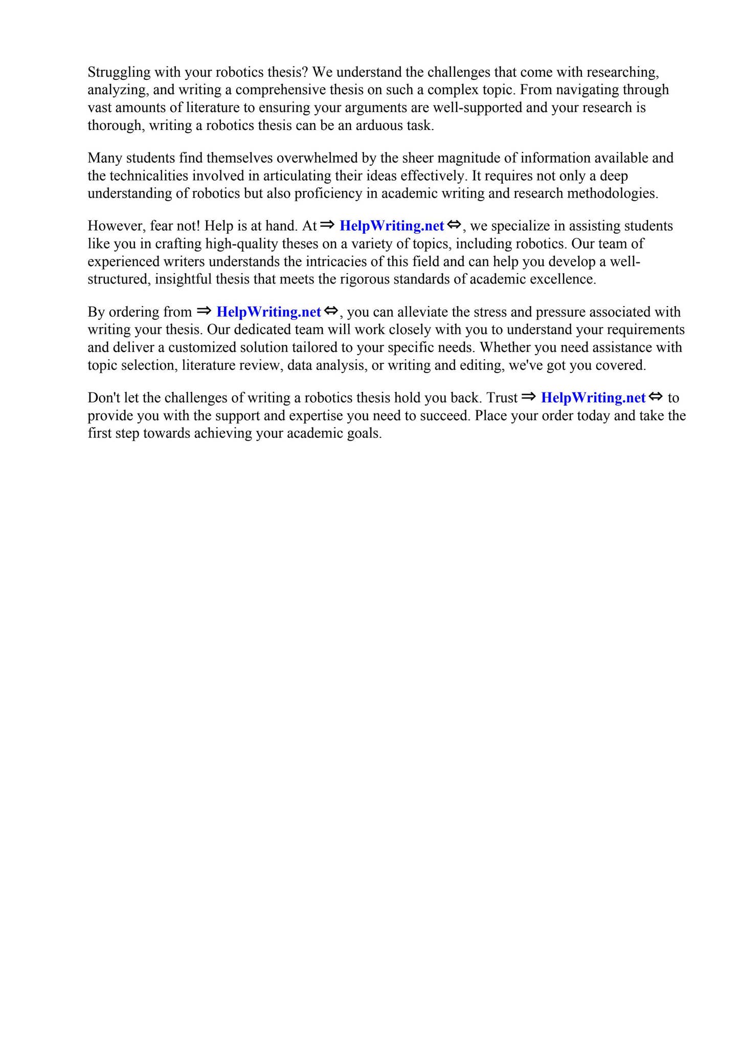 Robotics Thesis Topics by Gratz College - Issuu