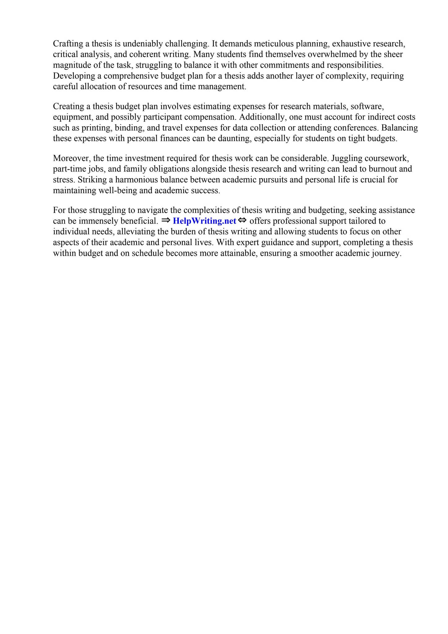 Thesis Budget Plan by The University of Oklahoma Health Sciences Center ...