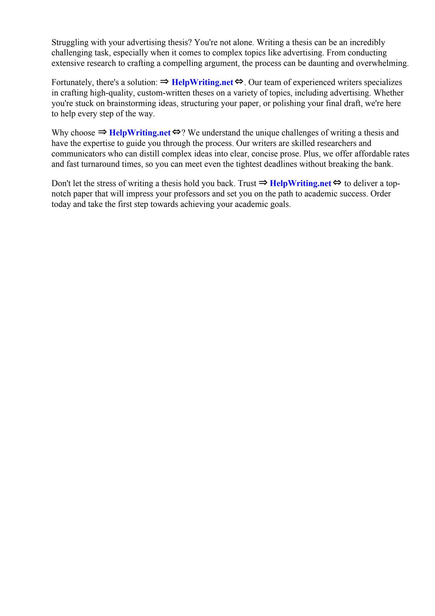 Advertising Thesis Sample by The University of Oklahoma Health Sciences ...