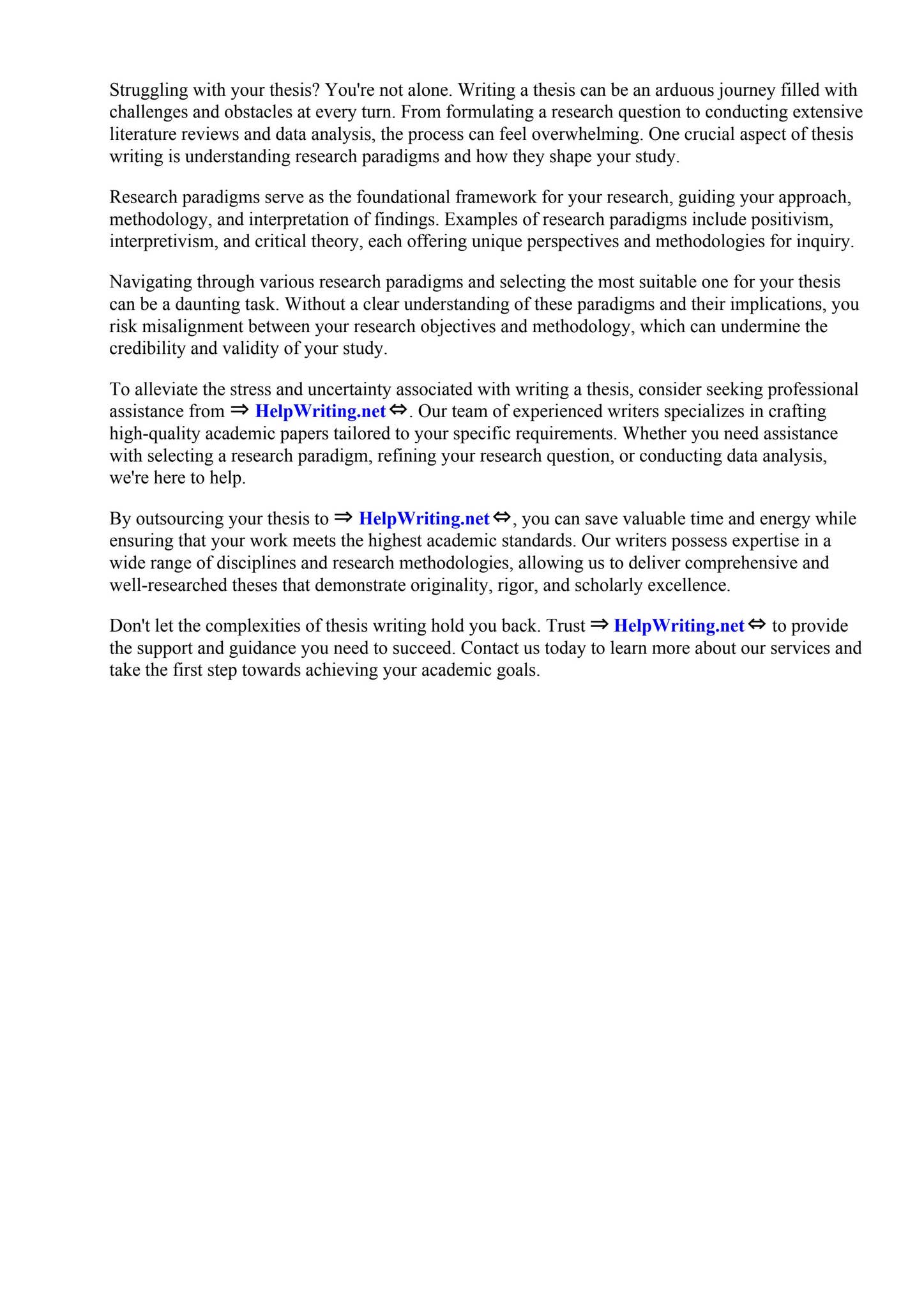 Research Paradigm Thesis Examples by Rasmussen University - Issuu
