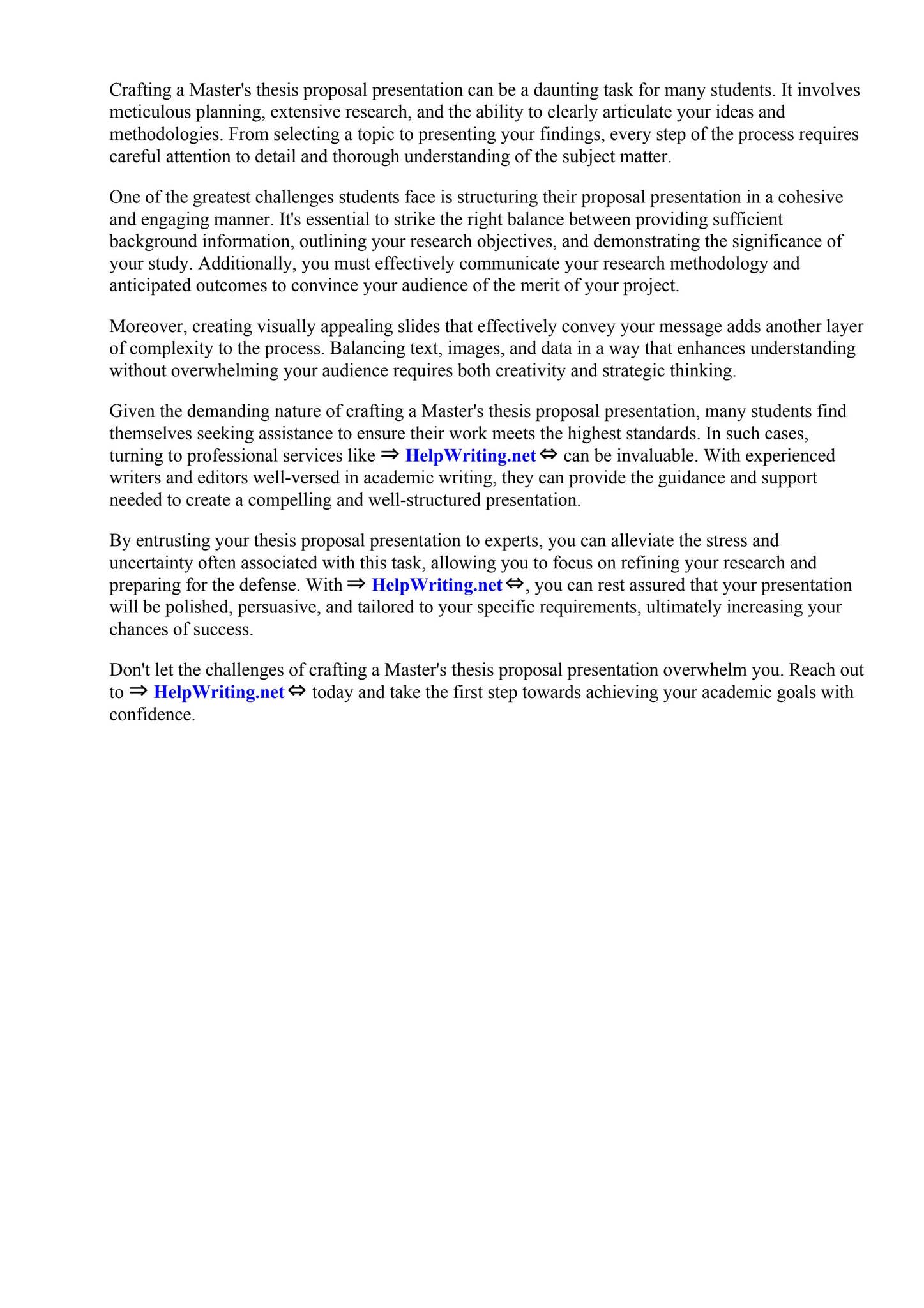 Master'S Thesis Proposal Presentation Template by Ripon College - Issuu