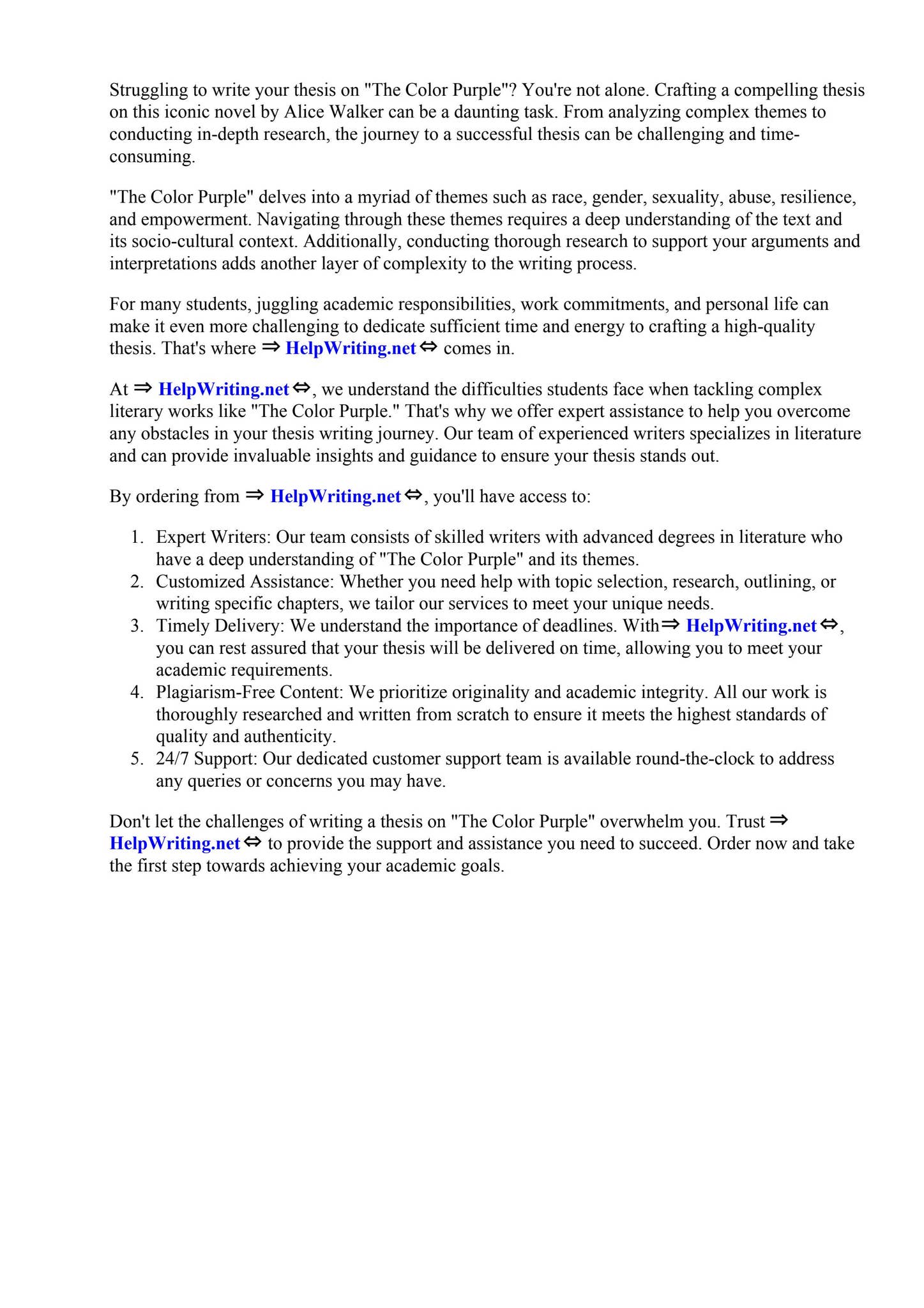 The Color Purple Essay Thesis by Southeastern Louisiana University - Issuu
