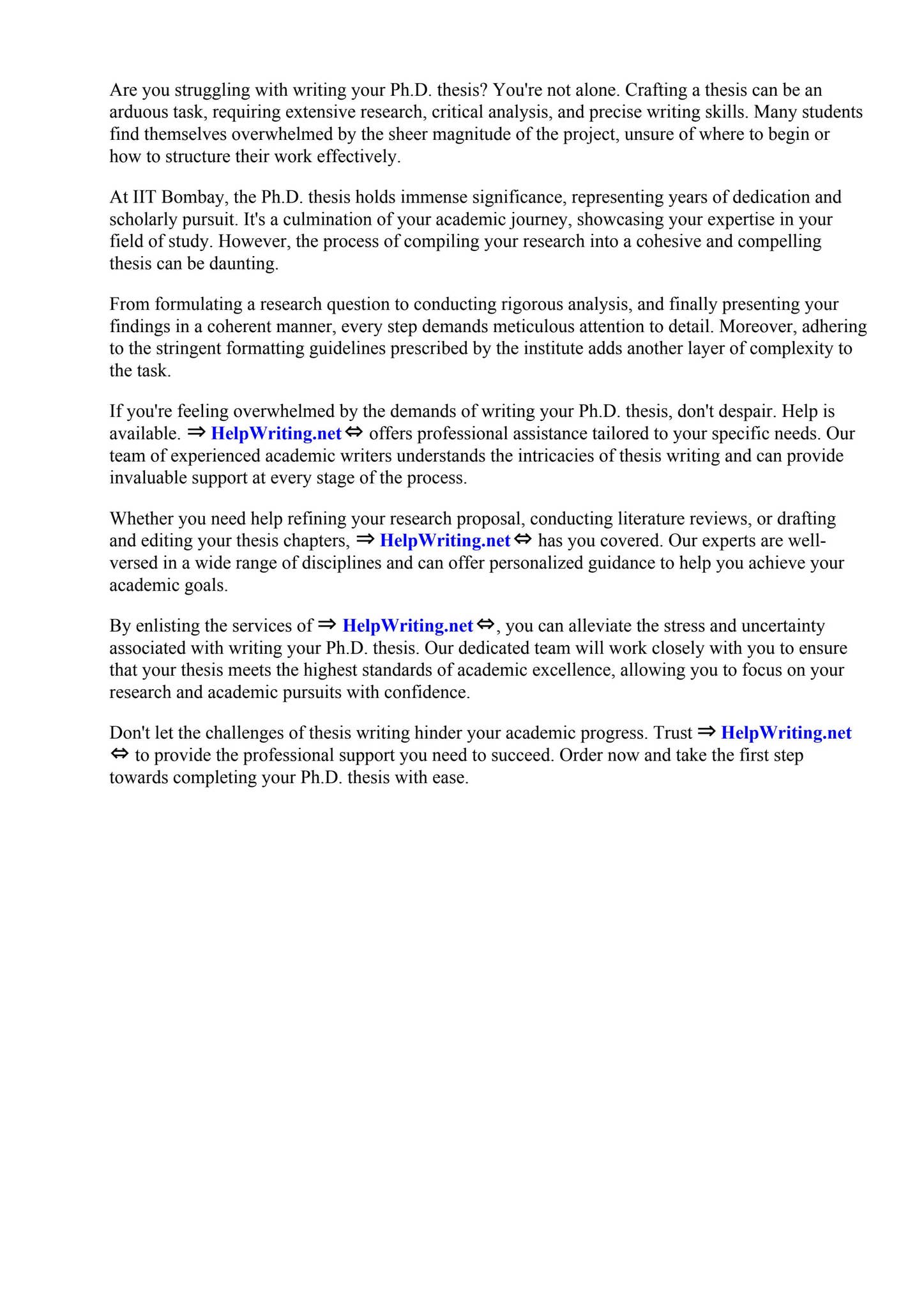 Iit Bombay Phd Thesis Template by Tennessee State University - Issuu