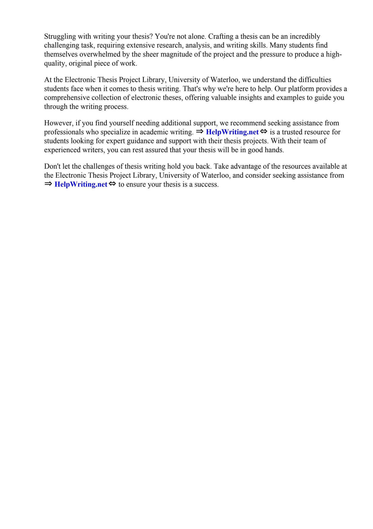 Electronic Thesis Project Library University Of Waterloo by Pratt ...