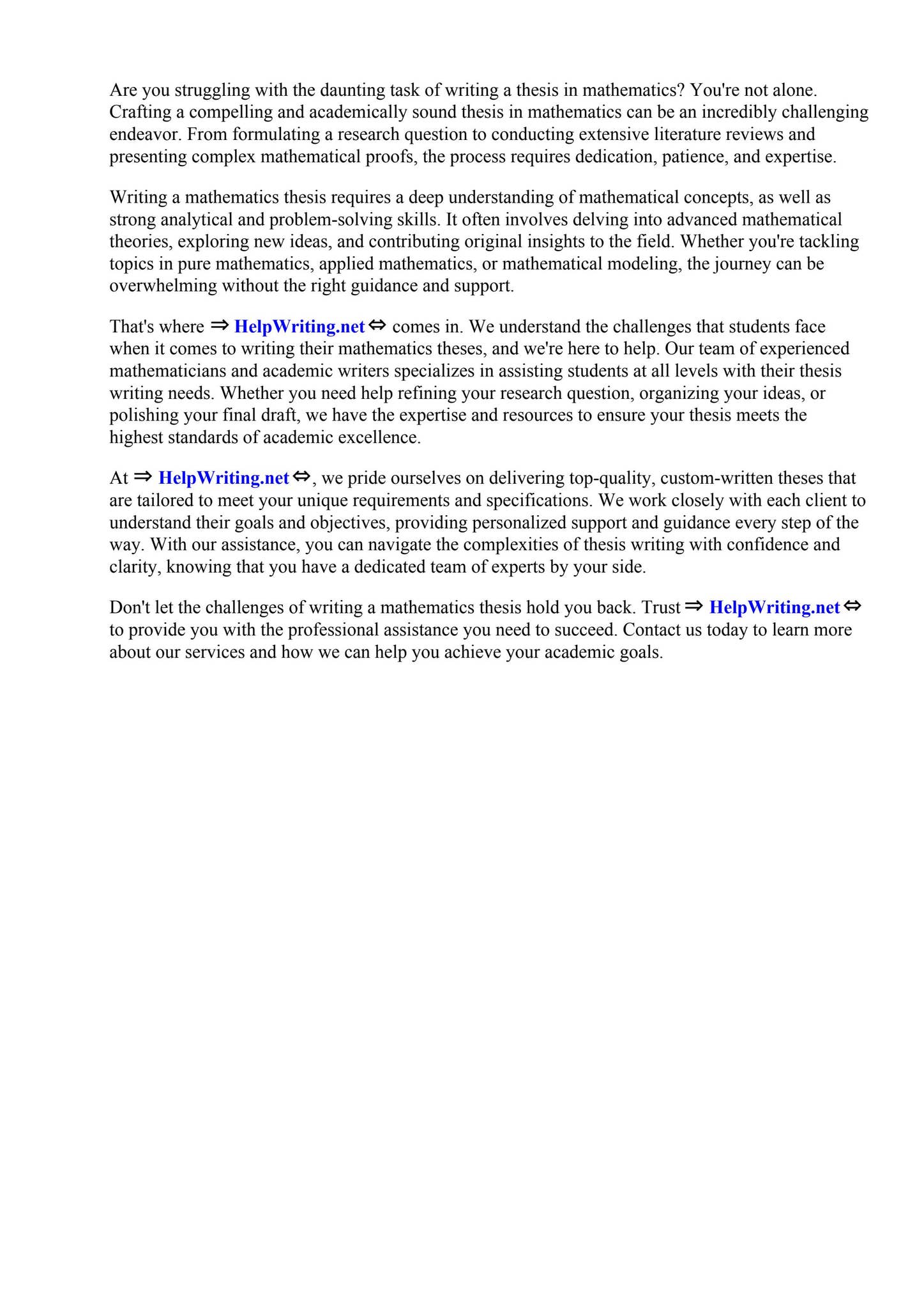 Math Thesis Examples by Florence–Darlington Technical College - Issuu