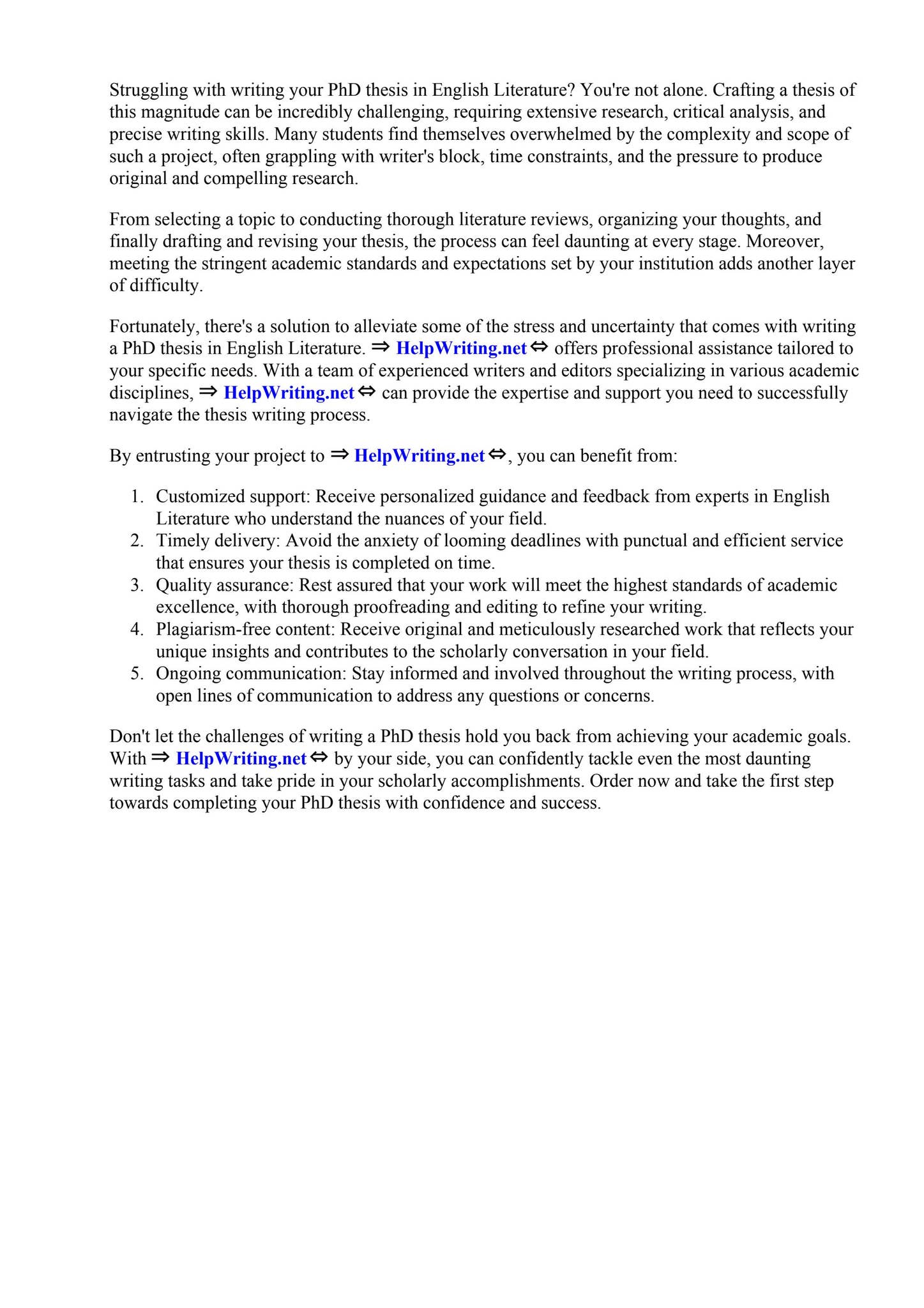 Sample Phd Thesis In English Literature Pdf by Medical College of ...