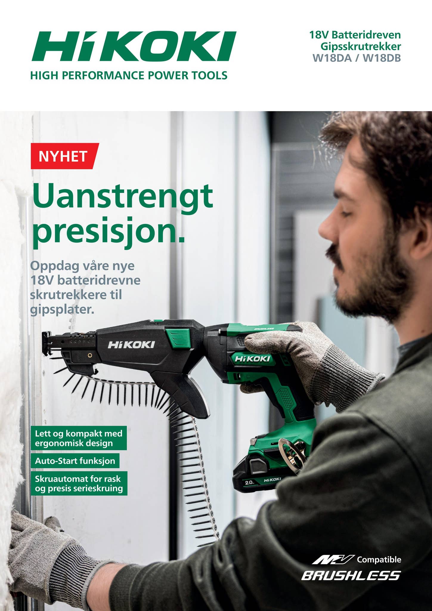 HiKOKi Skruautomat W18DA/W18DB by 874613 - Issuu