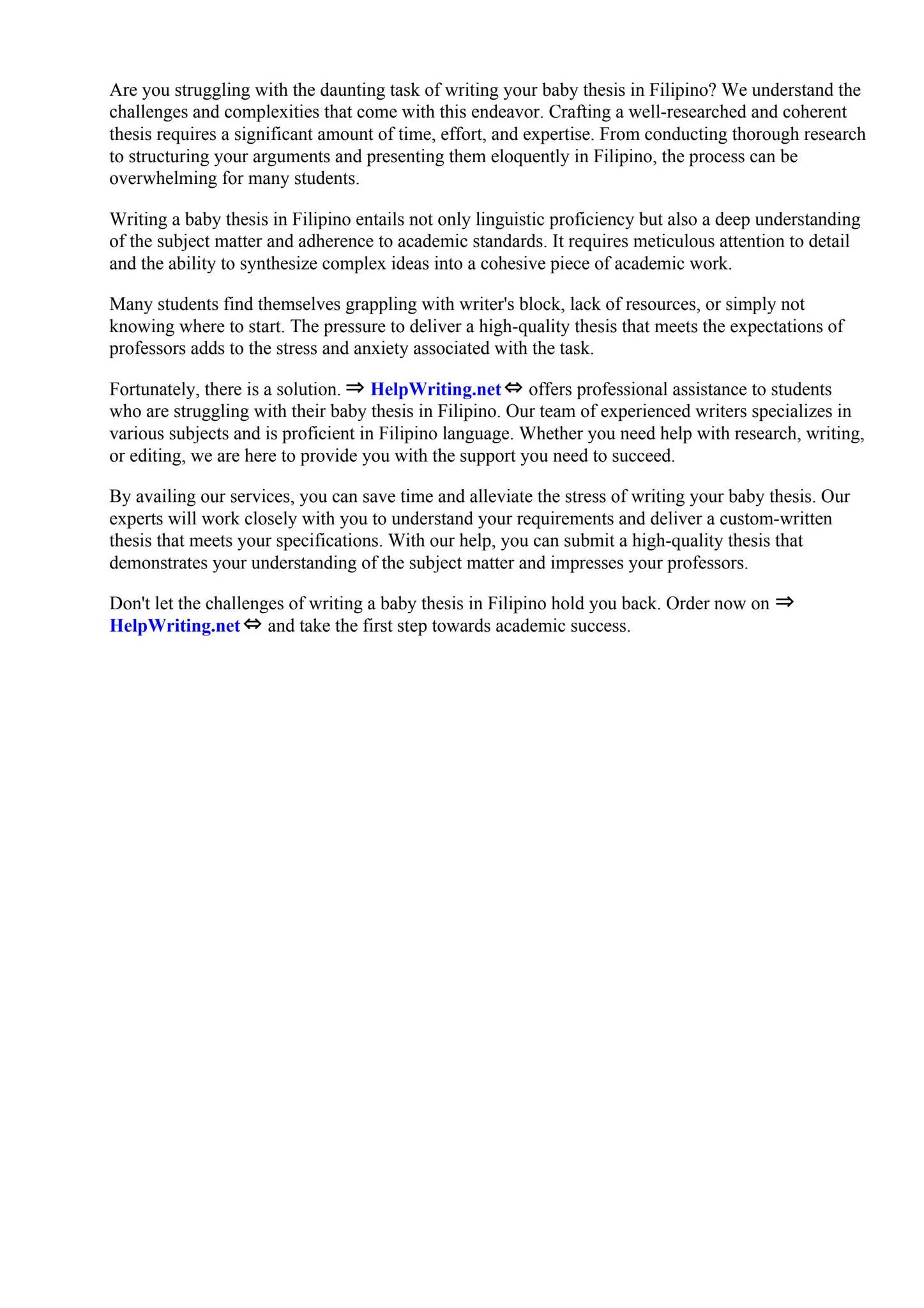 Baby Thesis Sa Filipino Halimbawa by Keene State College - Issuu