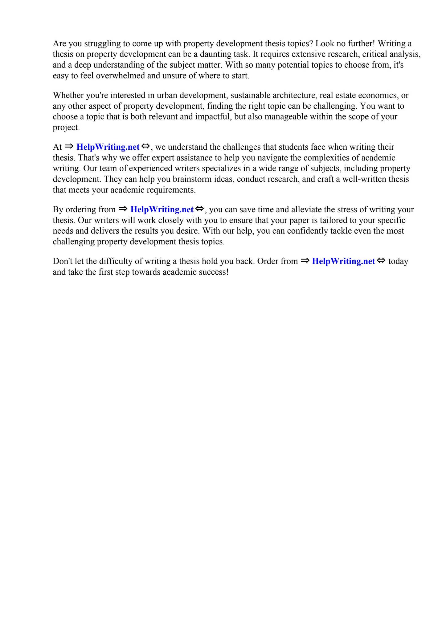 Property Development Thesis Topics by University of Idaho - Issuu