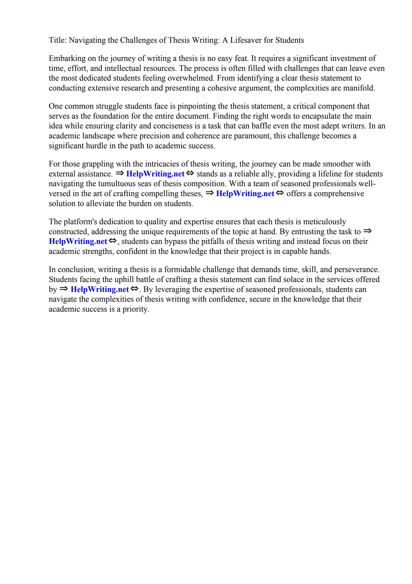 Find The Thesis Statement Worksheets by Reformed Presbyterian ...