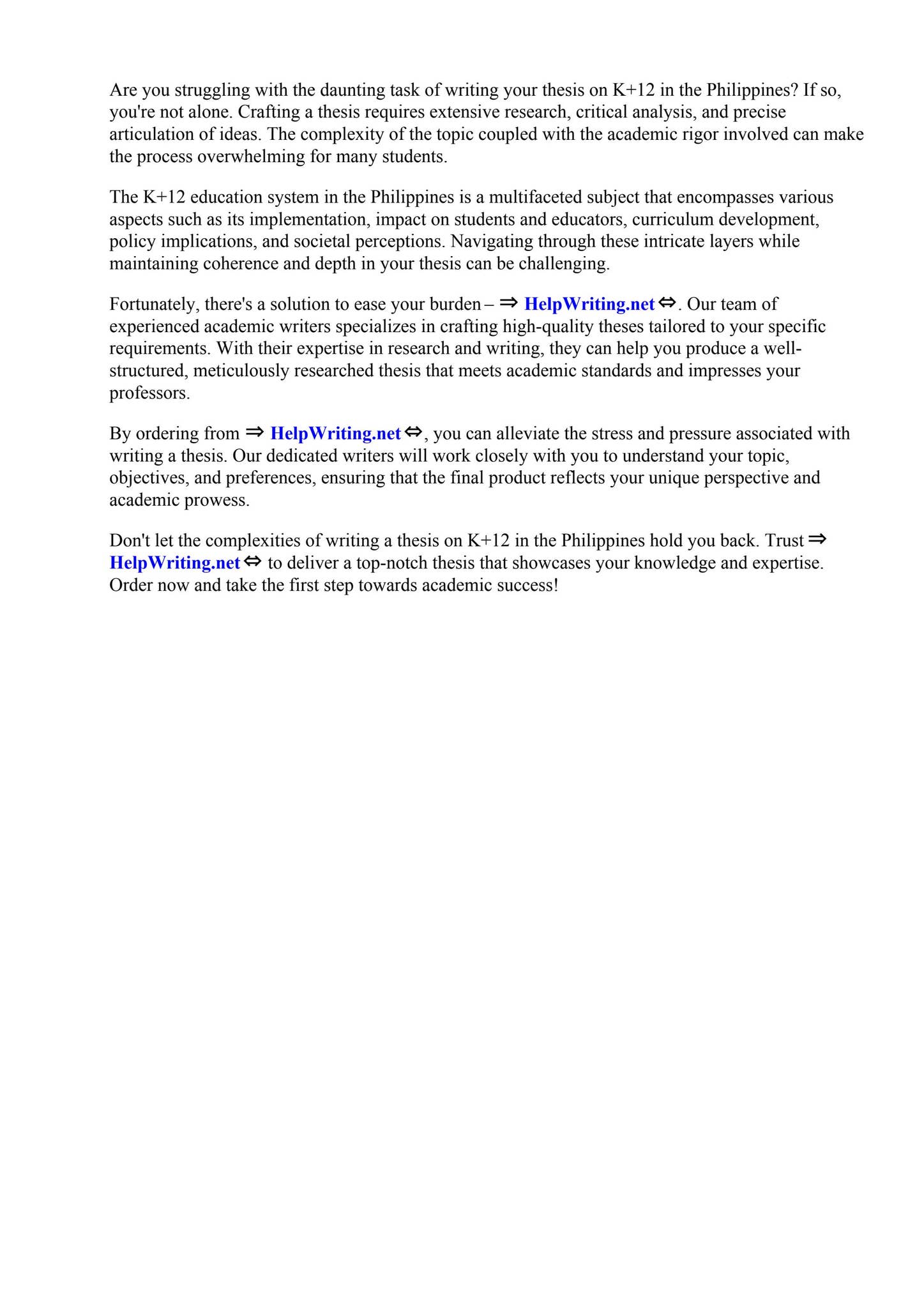 Thesis On K+12 In The Philippines by Coastal Pines Technical College ...