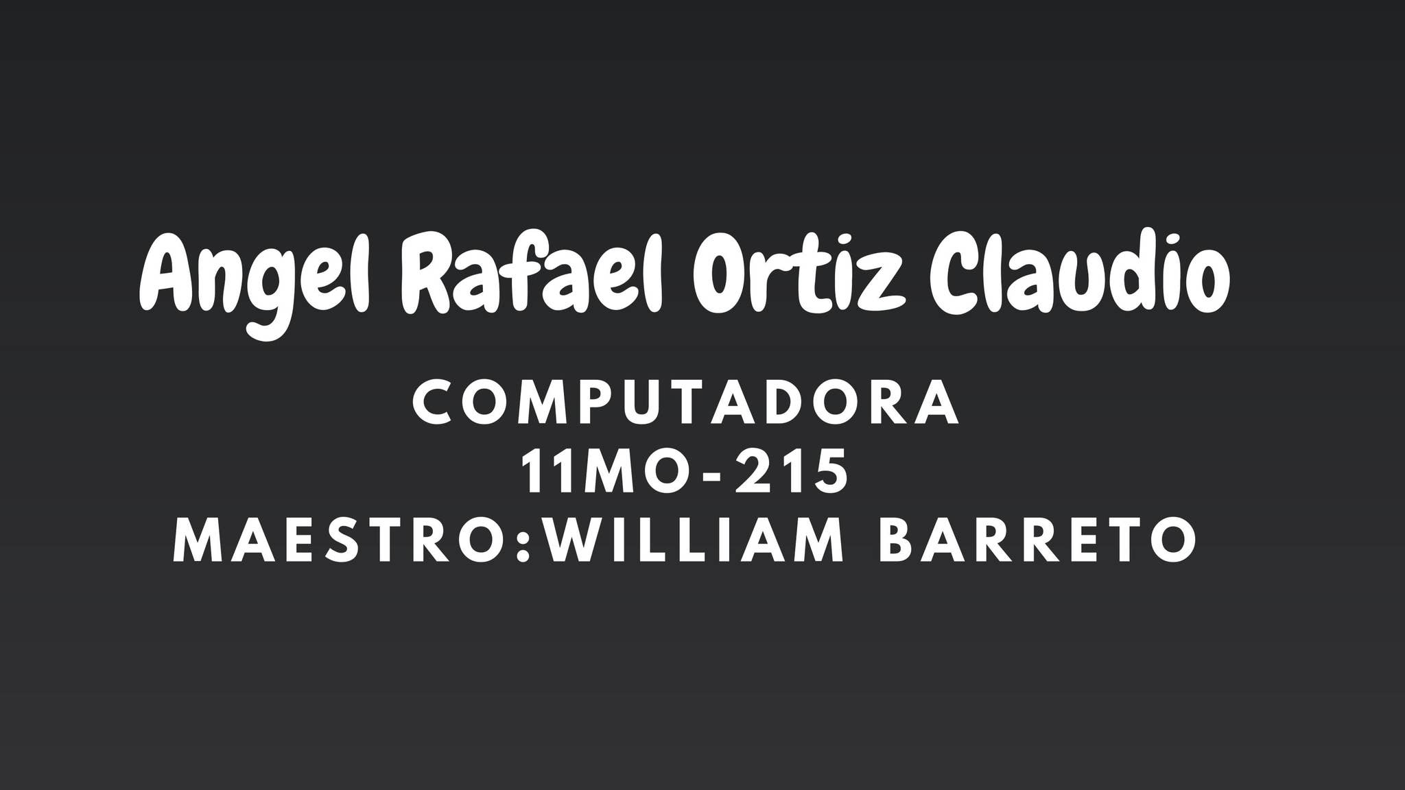 Trabajo Final by Ángel Rafael Ortiz Claudio - Issuu