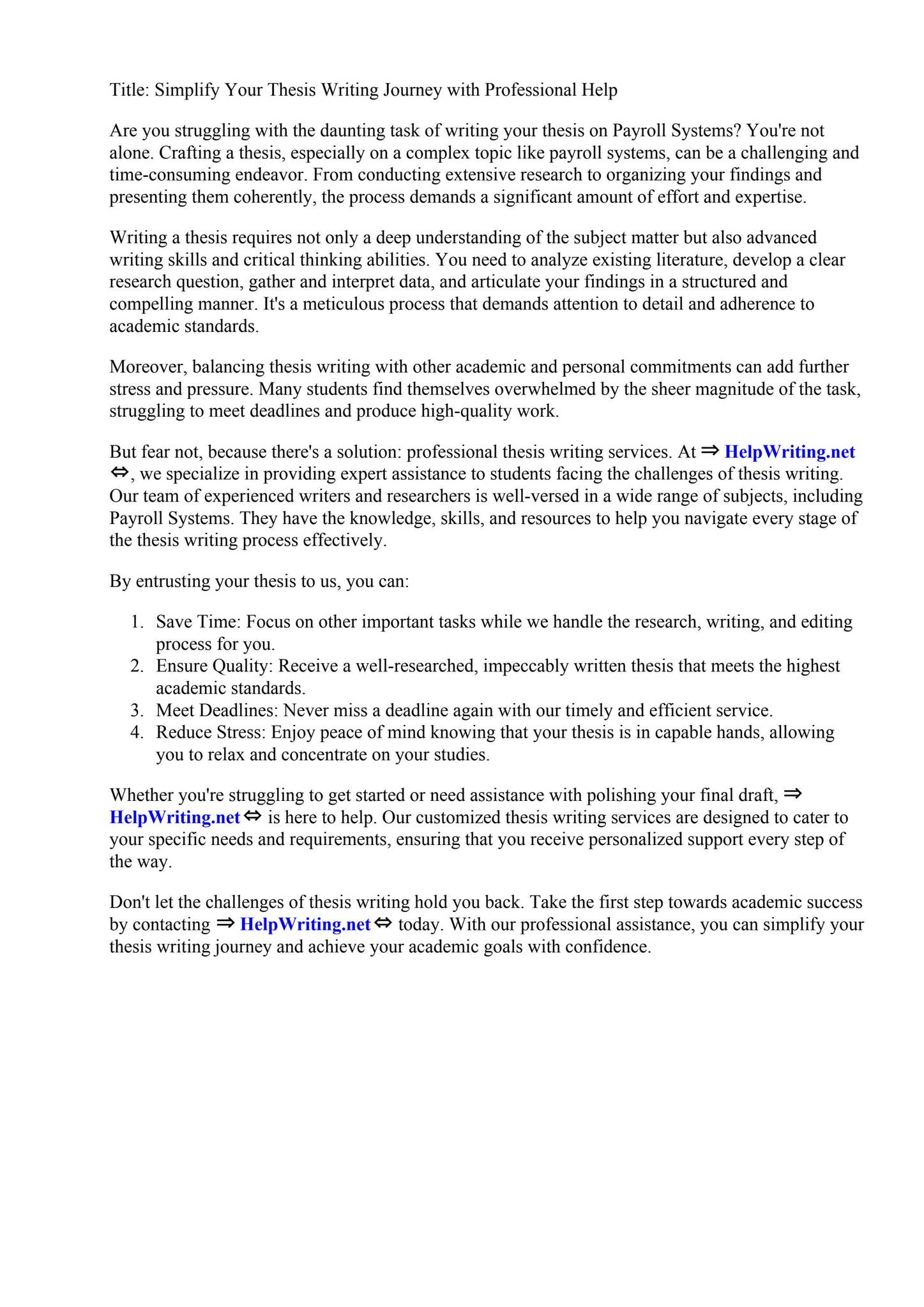 Introduction Thesis Payroll System by Valley College - Issuu