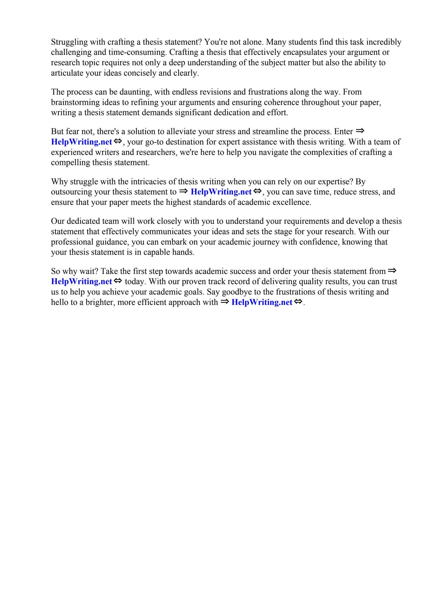 Thesis Statement Generator Ashford by San Jacinto College - Issuu