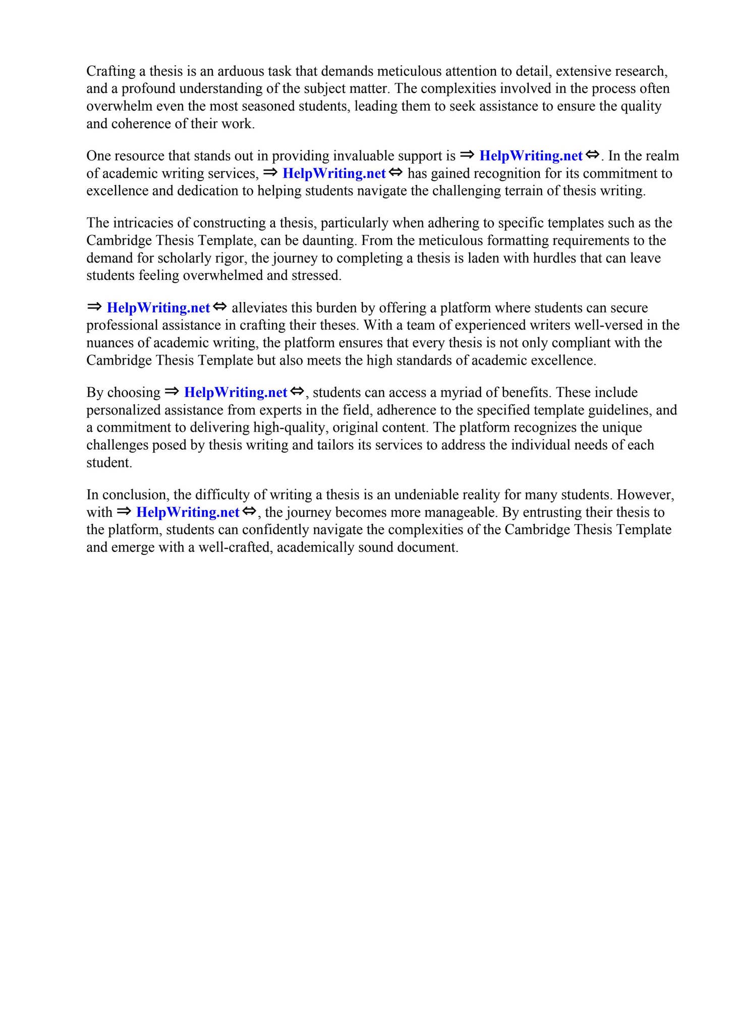 Cambridge Thesis Template by Benedict College - Issuu