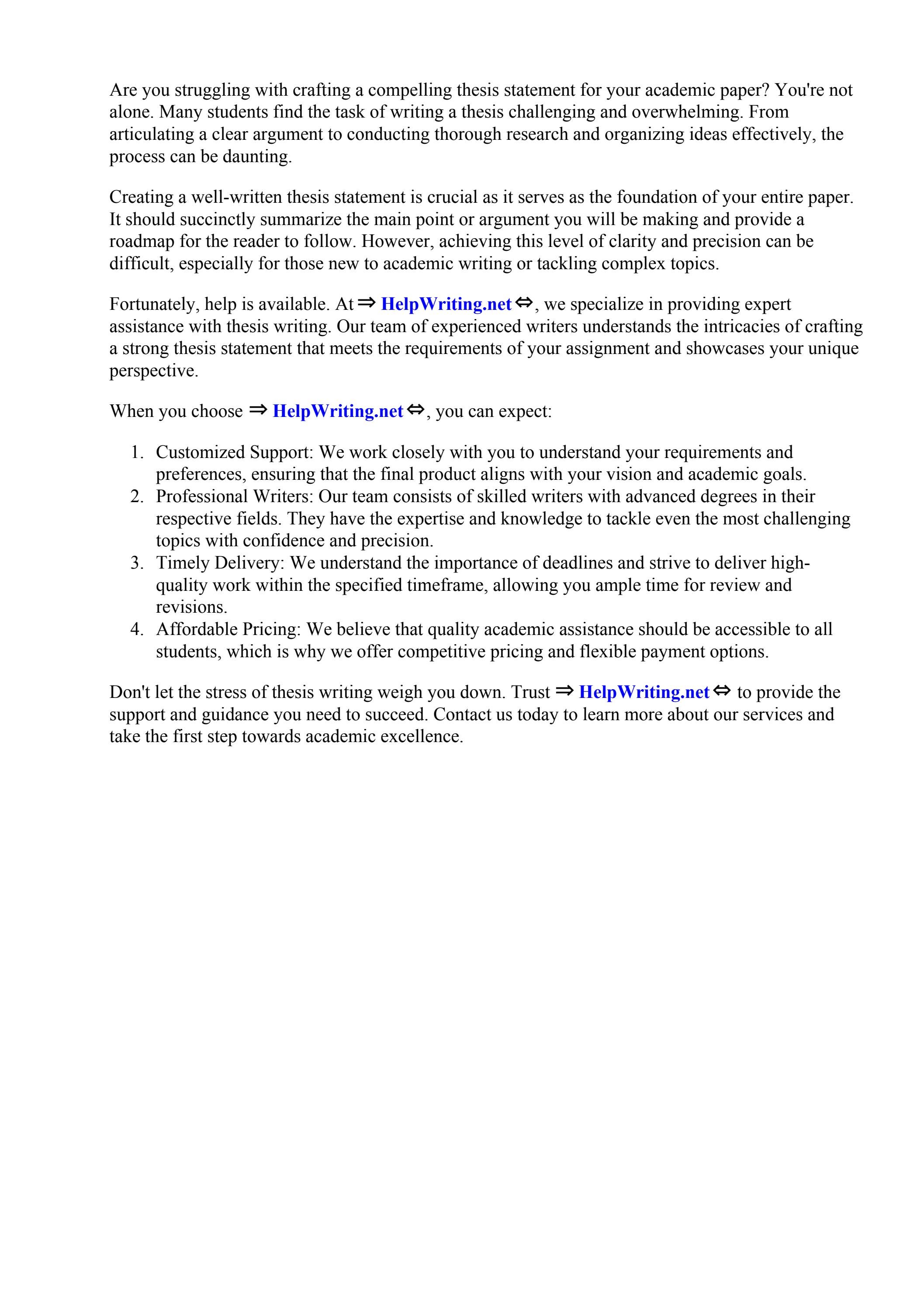 Powerpoint On Thesis Statements by Georgia Southern University - Issuu
