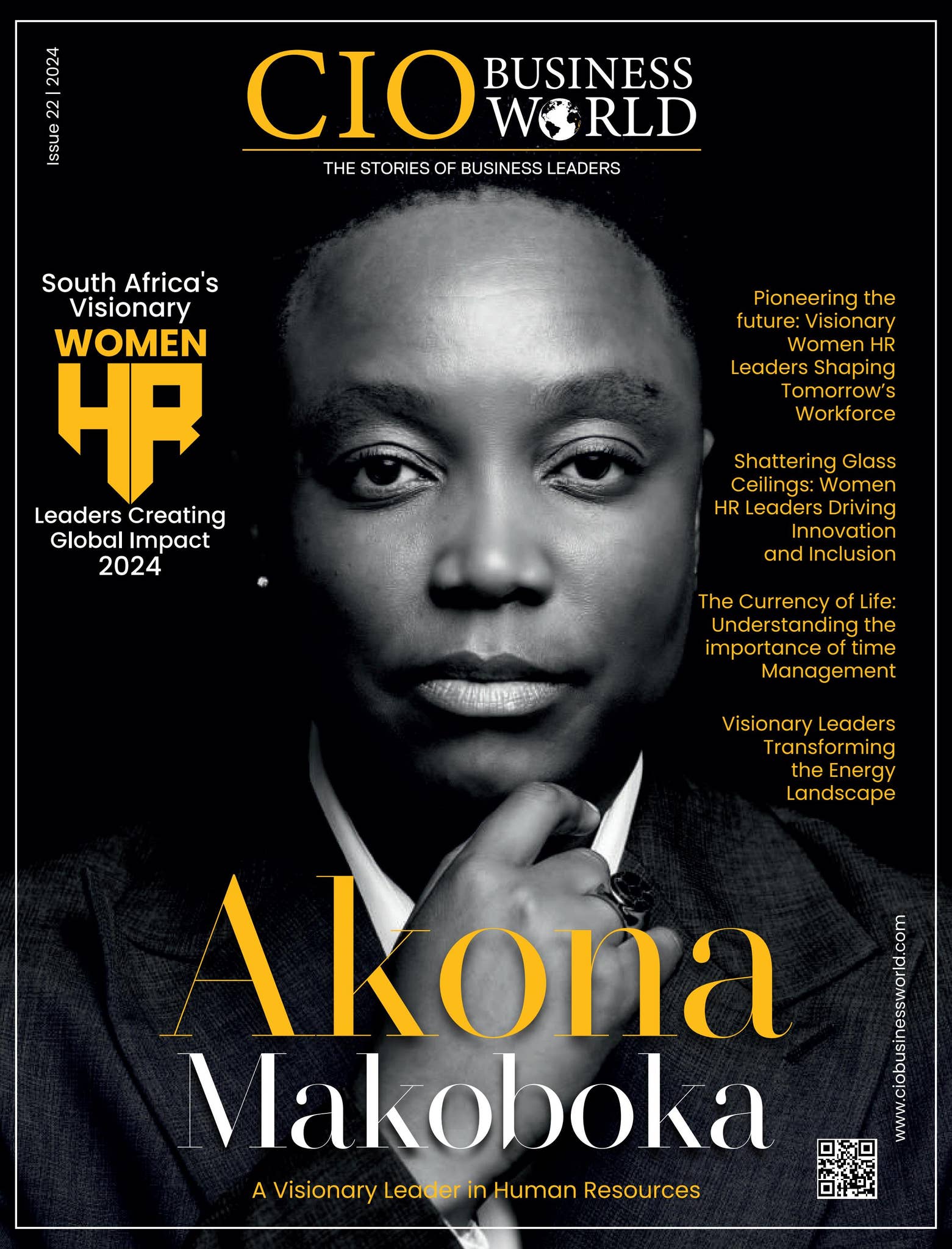 South Africa's Visionary Women HR Leaders Creating Global Impact 2024 by CIO Business World ...