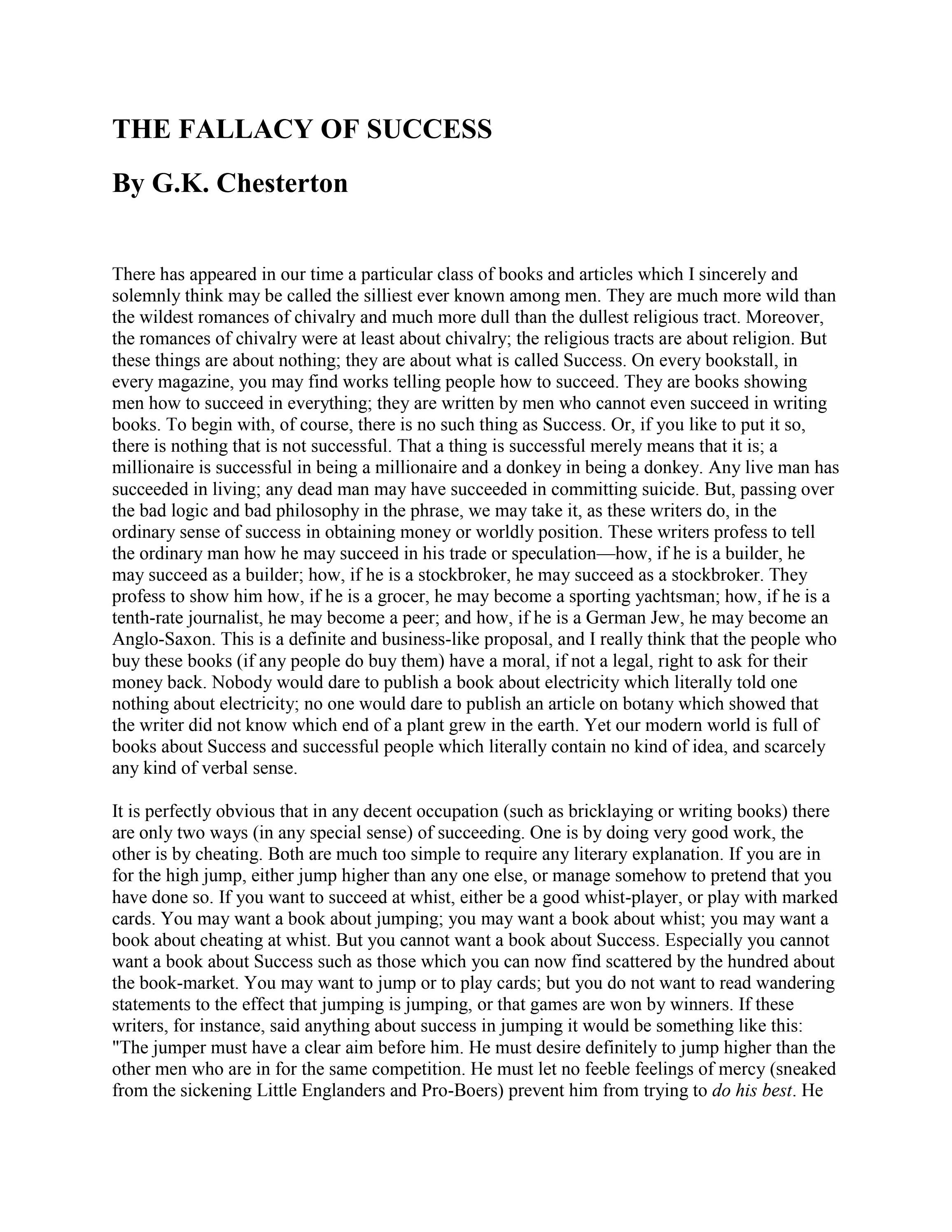 The Fallacy of Success by demandside - Issuu