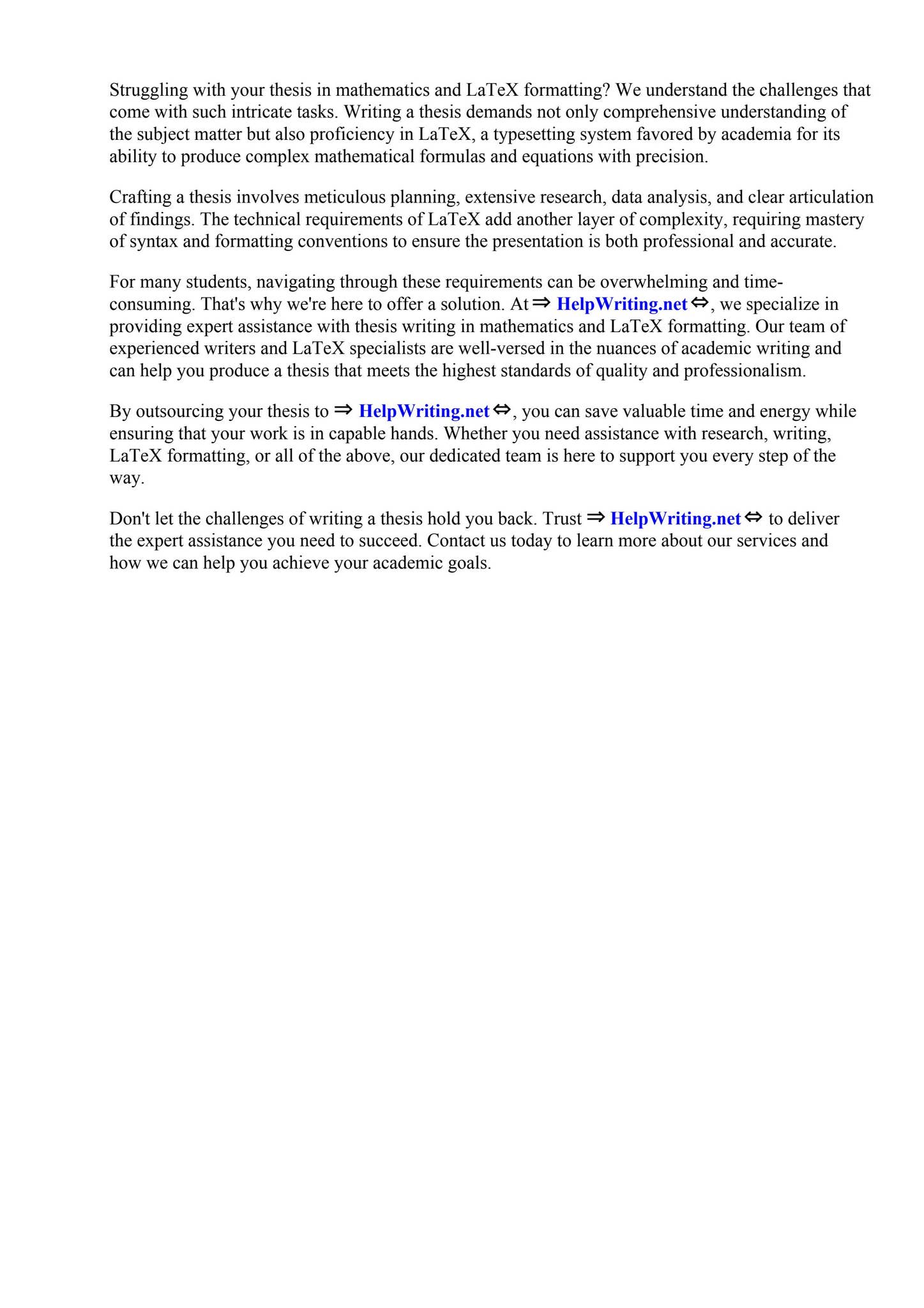 Thesis Mathematics Latex by Wingate University - Issuu