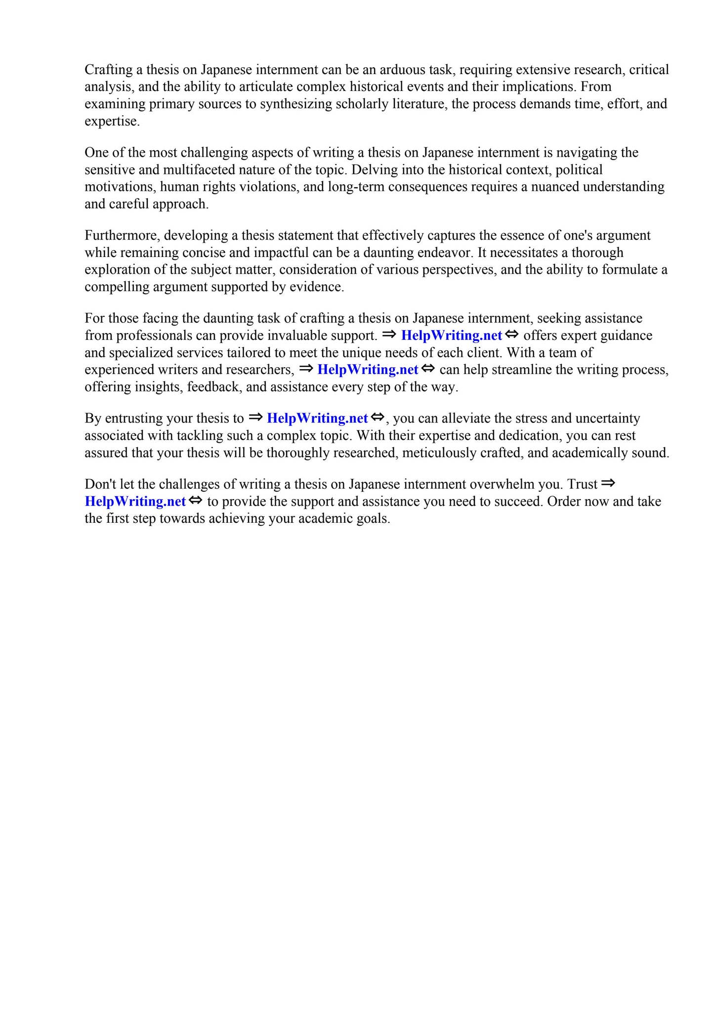 Japanese Internment Essay Thesis by Pittsburgh Technical College - Issuu
