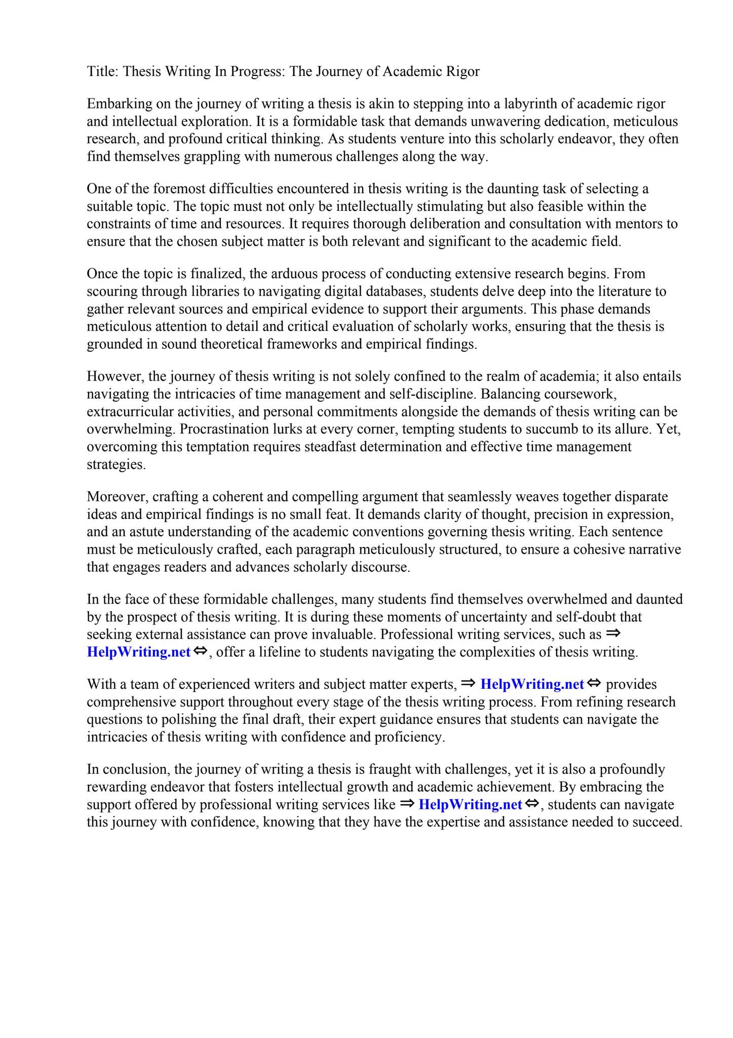 Thesis Writing In Progress by University of Hawaiʻi at Mānoa - Issuu