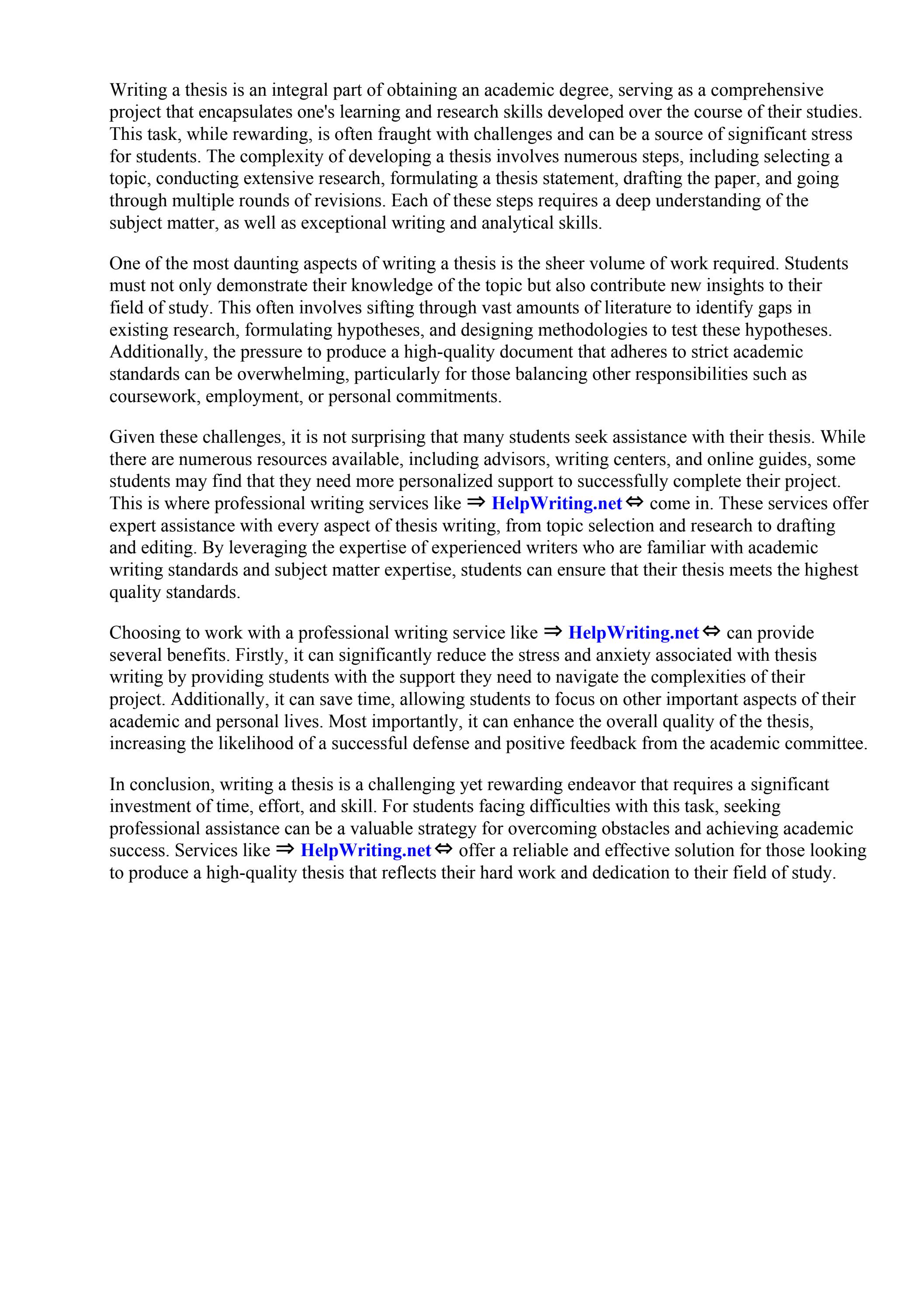 Sample Education Thesis Paper by New Life Bible College and Seminary ...