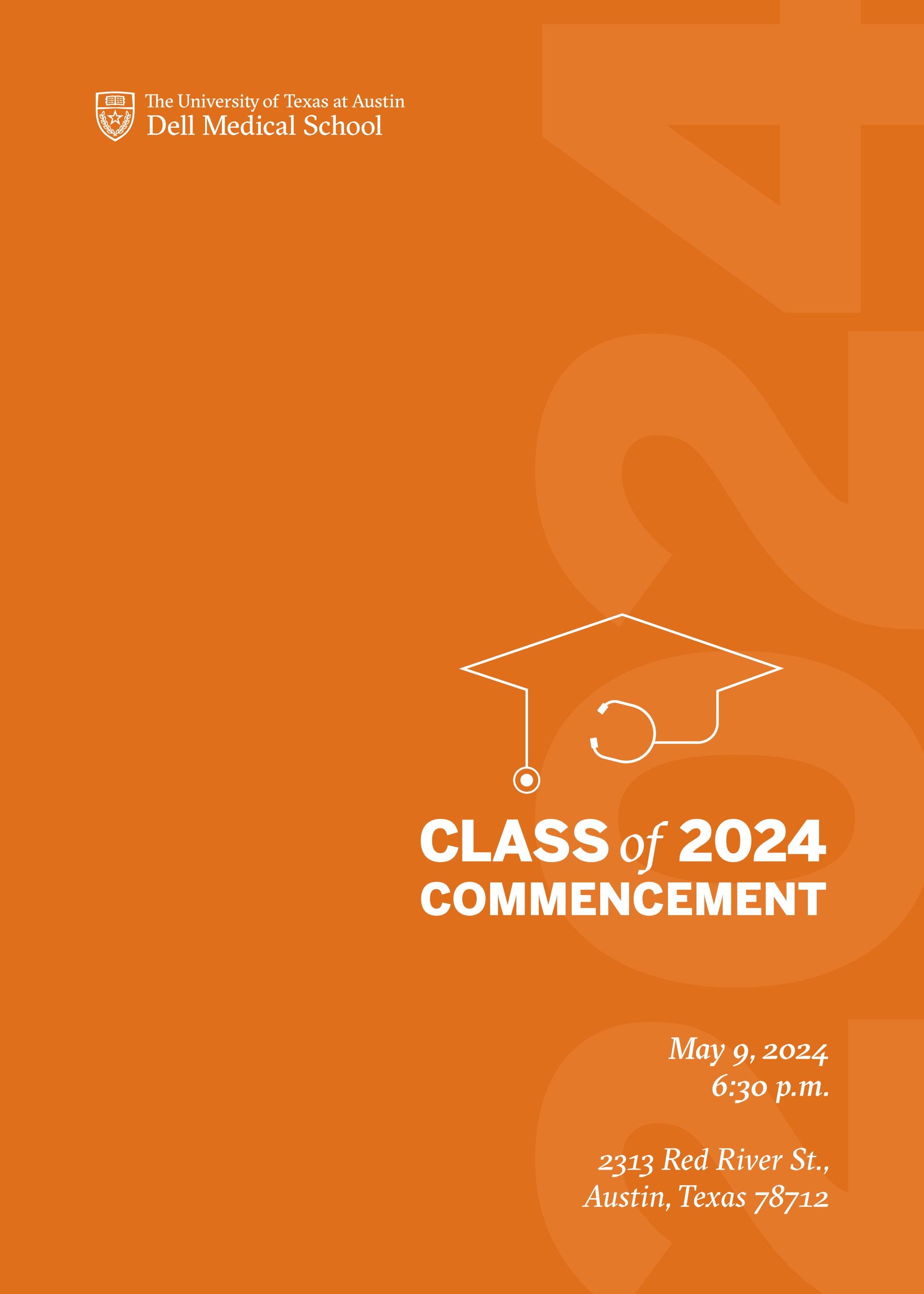 Class of 2024 Commencement Proogram by DellMedSchool - Issuu