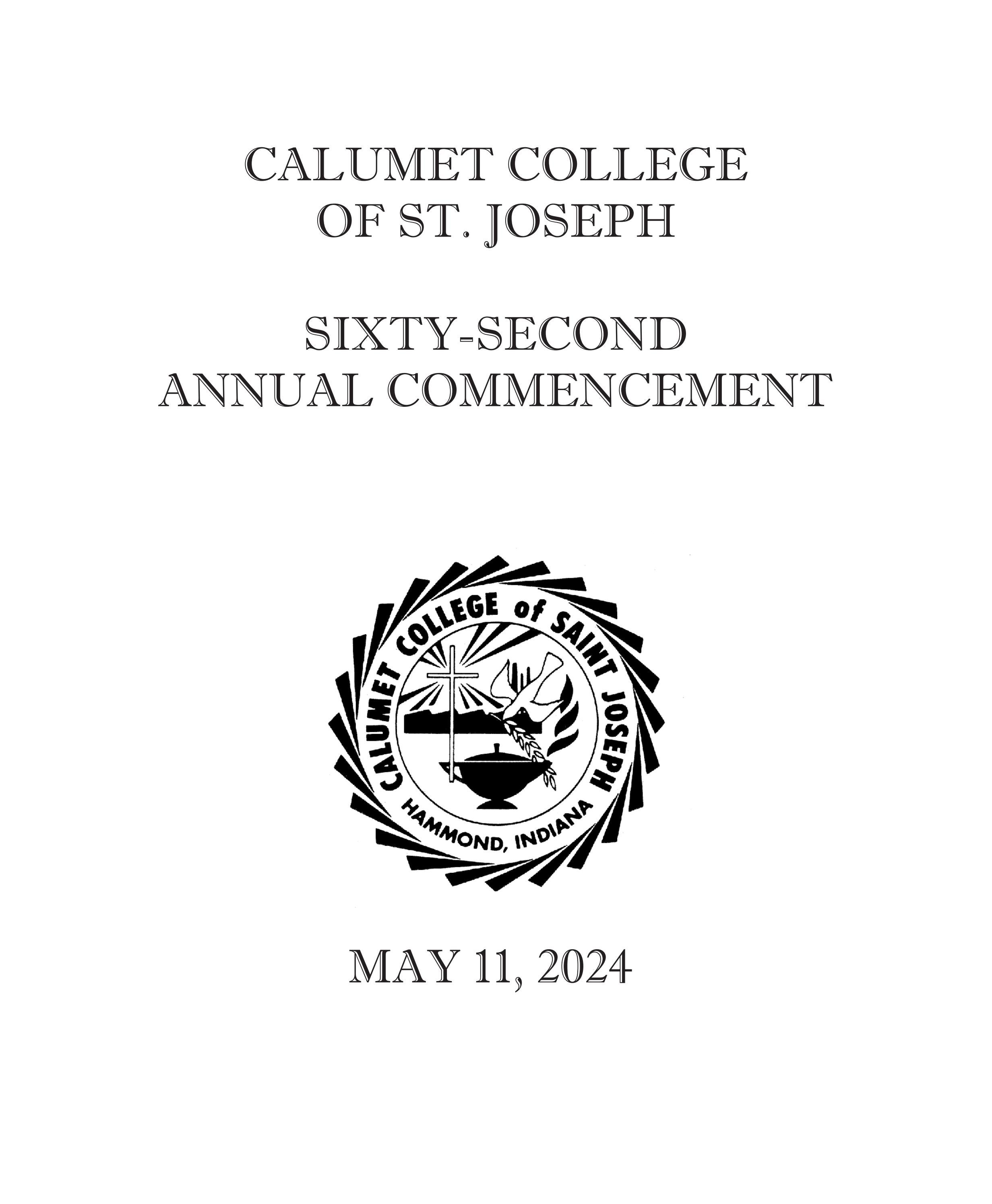 2024 CCSJ Commencement Booklet by ccsjdev - Issuu