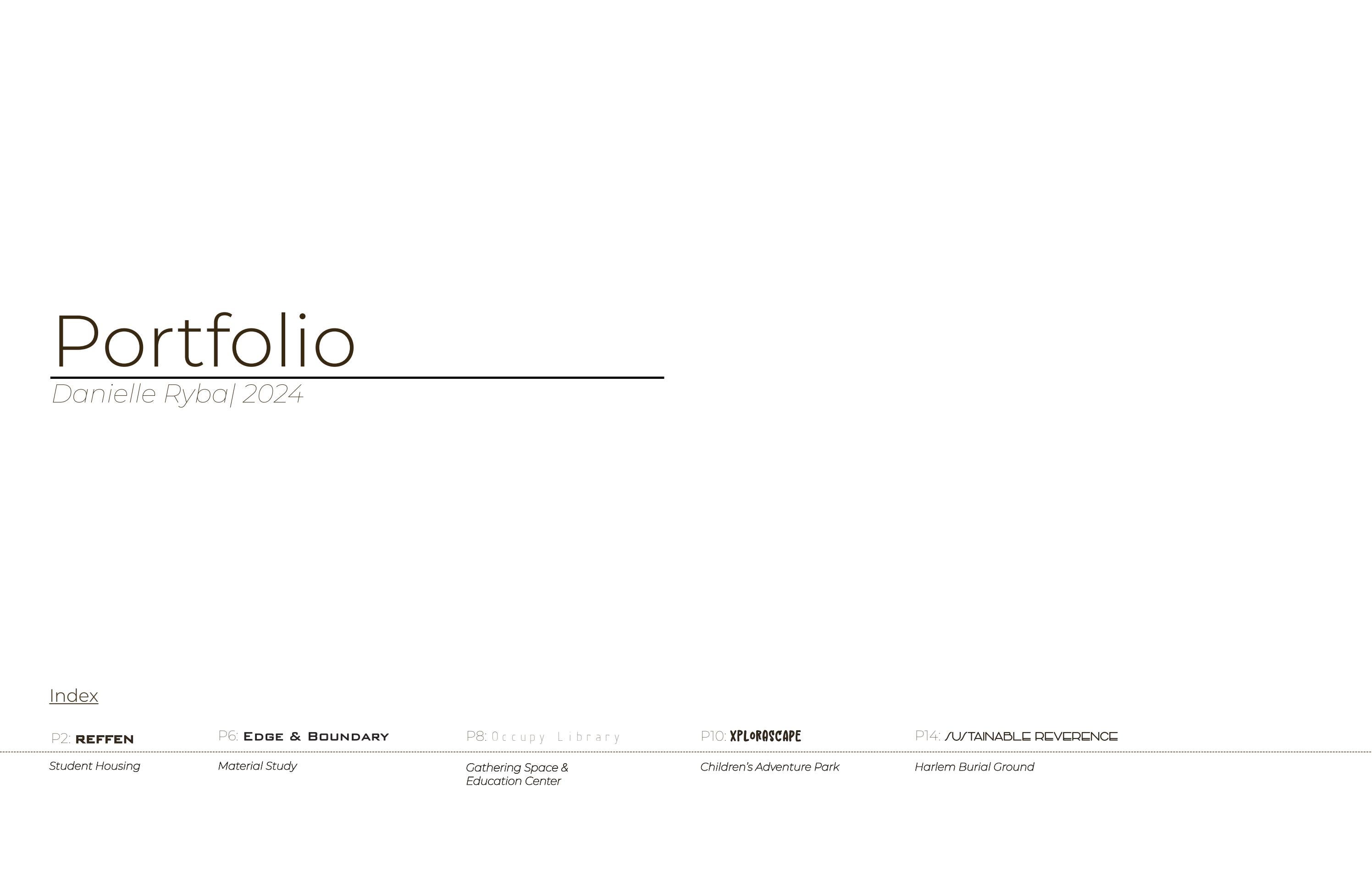 Danielle's Portfolio by Danielle Ryba - Issuu