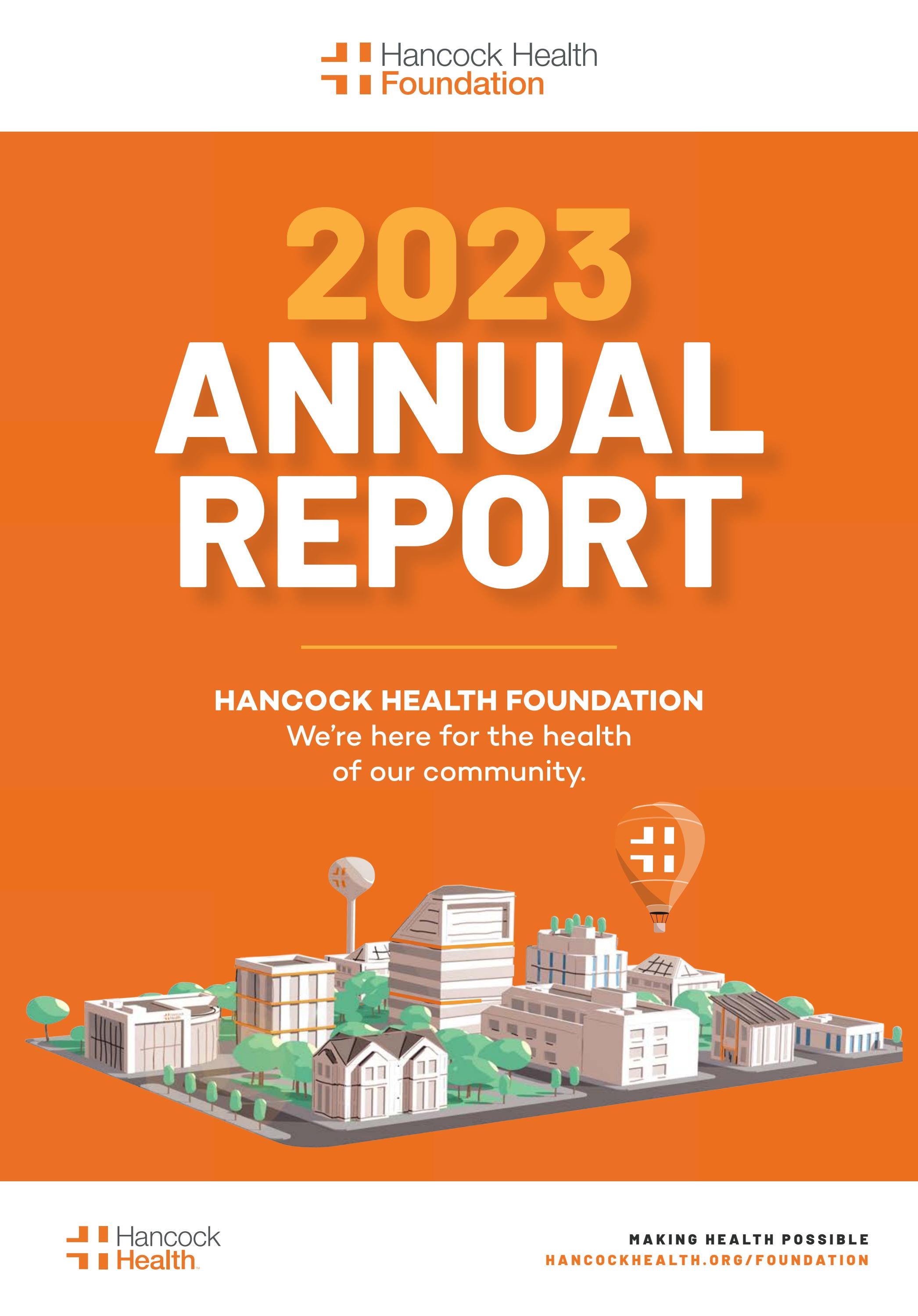 Hancock Health Foundation Annual Report - 2023 by Hancock Health ...