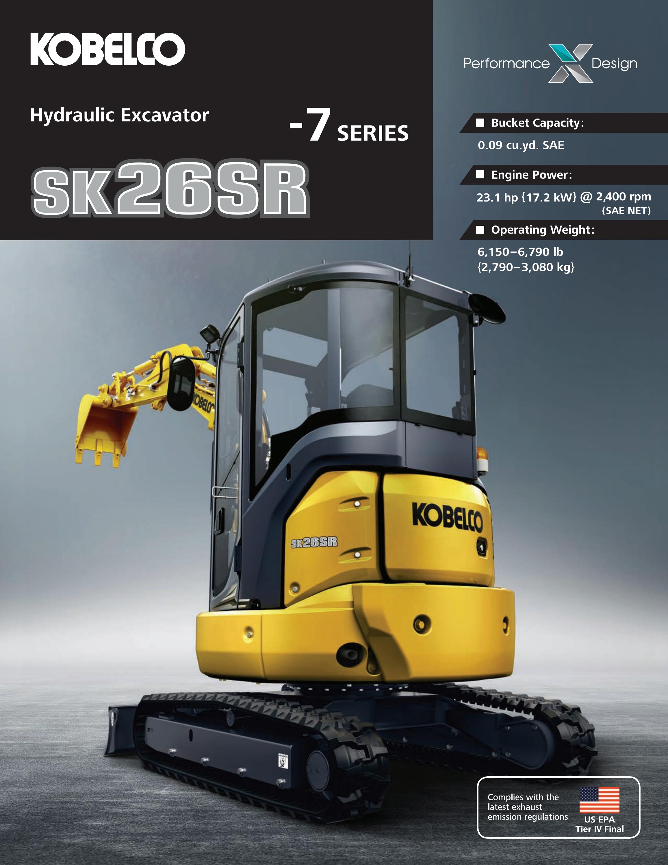 SK26SR-7 by KOBELCO Construction Machinery USA - Issuu