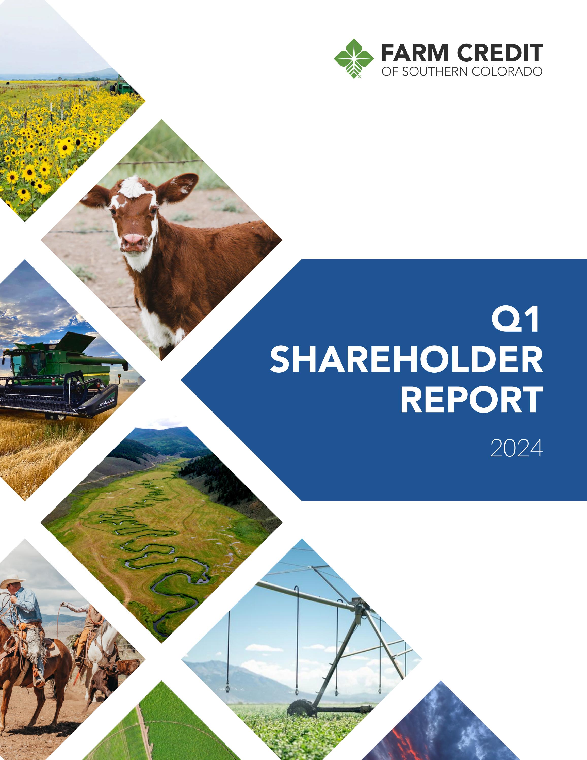 2024 Q1 Shareholder Report by Farm Credit of Southern Colorado - Issuu