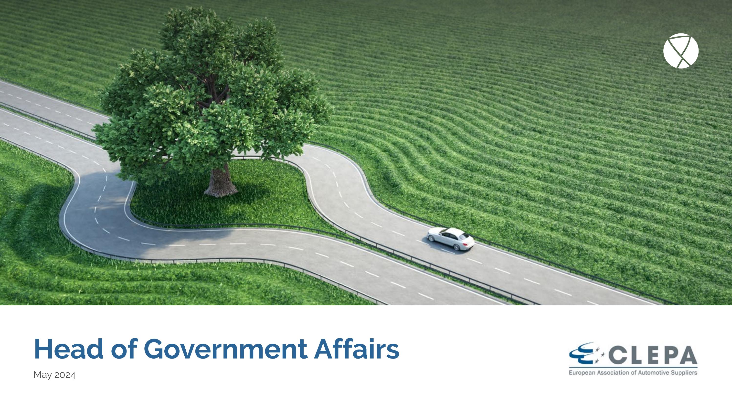 CLEPA – Head of Government Affairs by Oxford HR - Issuu