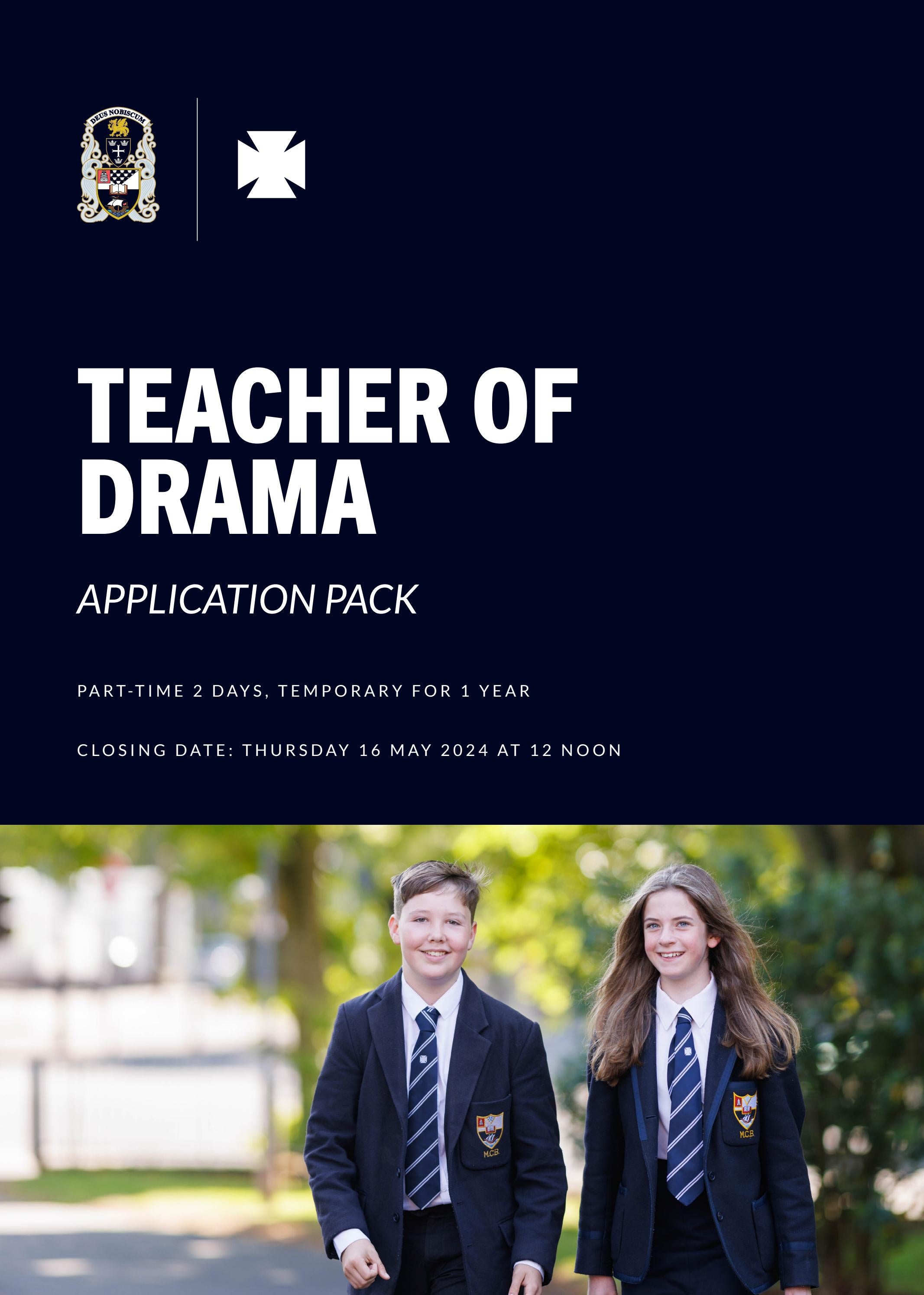 Teacher of Drama Application Pack by methody - Issuu