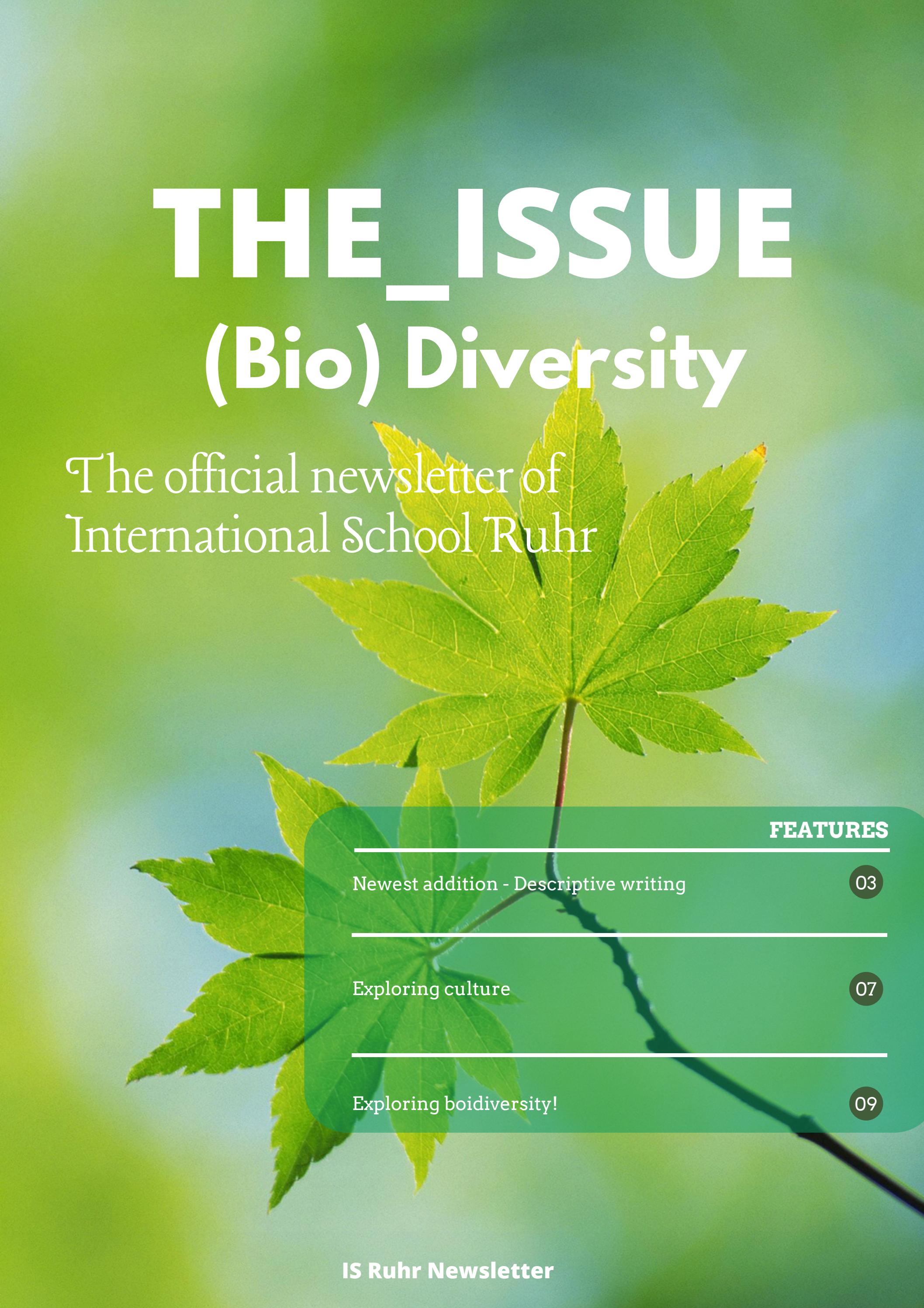 The_Issue_ (Bio)Diversity 4.1 by Jennifer Janis - Issuu