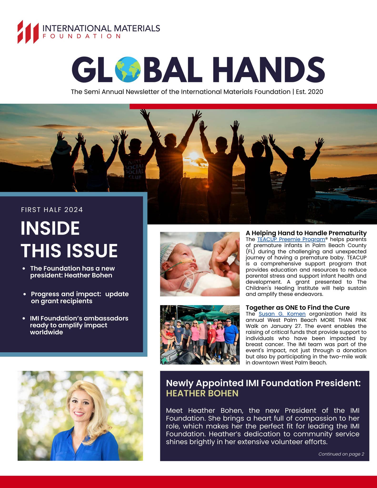 IMI Foundation Newsletter_First Half 2024 by imigroup.com - Issuu