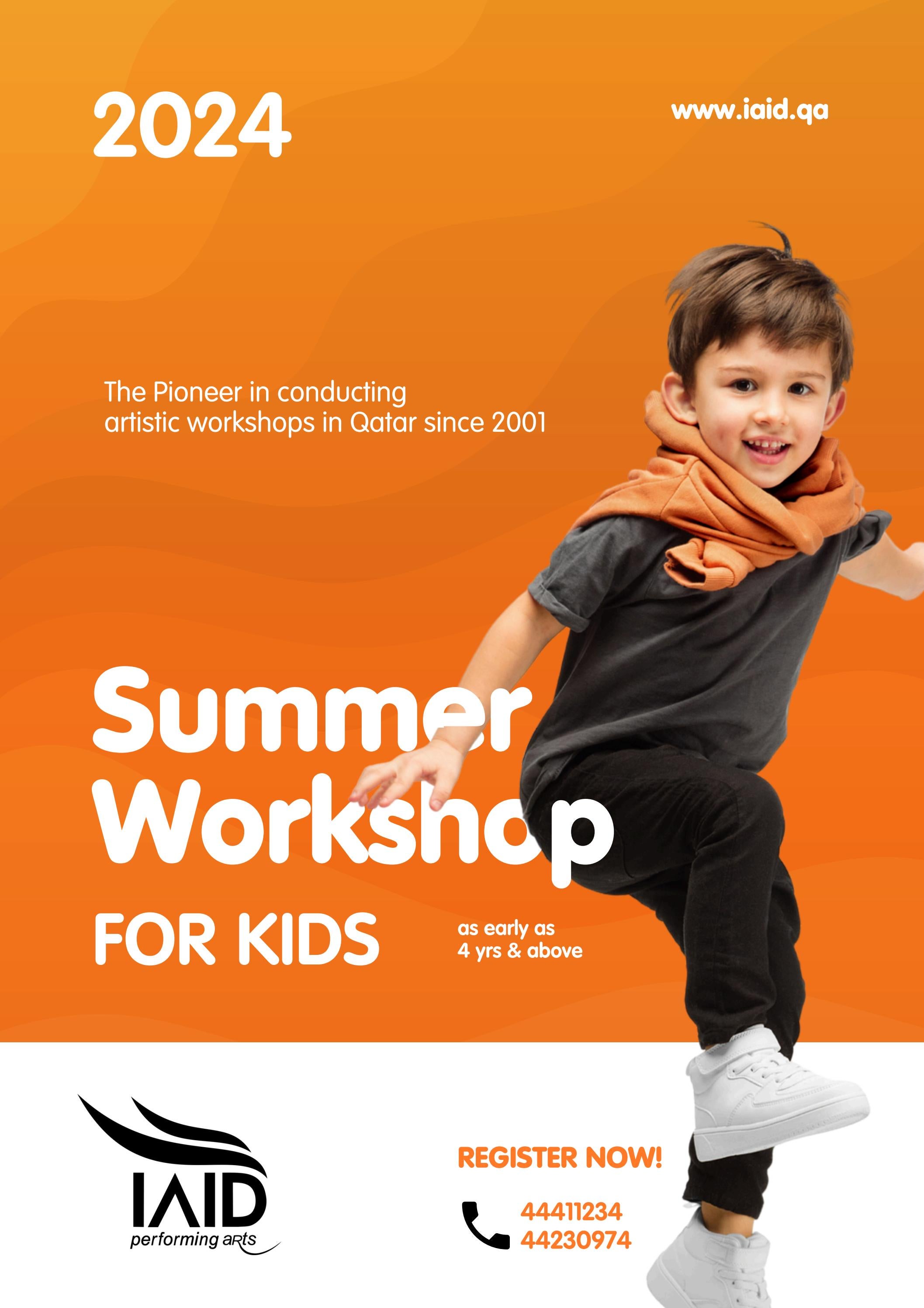 IAID Summer Workshop for Kids 2024 by IAID Qatar - Issuu