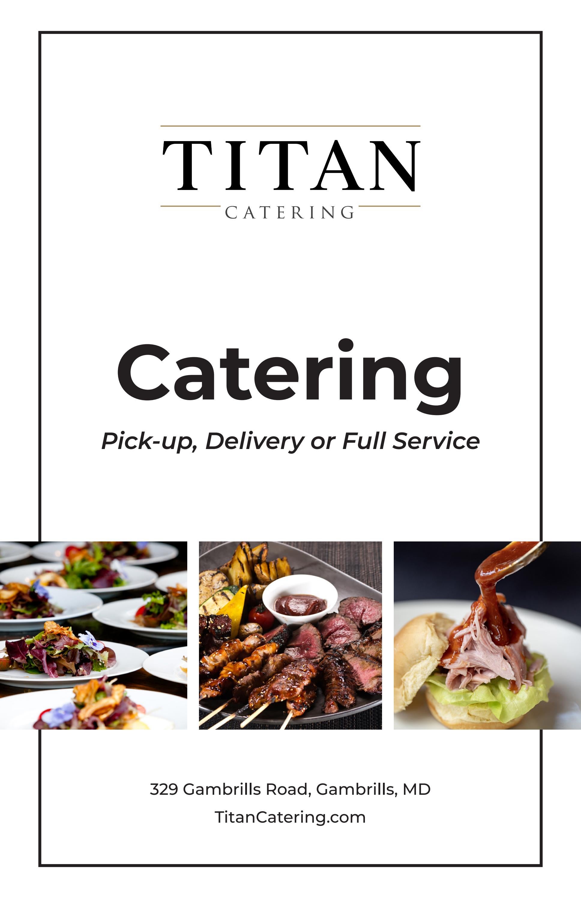 Titan Catering Packages by cymmedia - Issuu