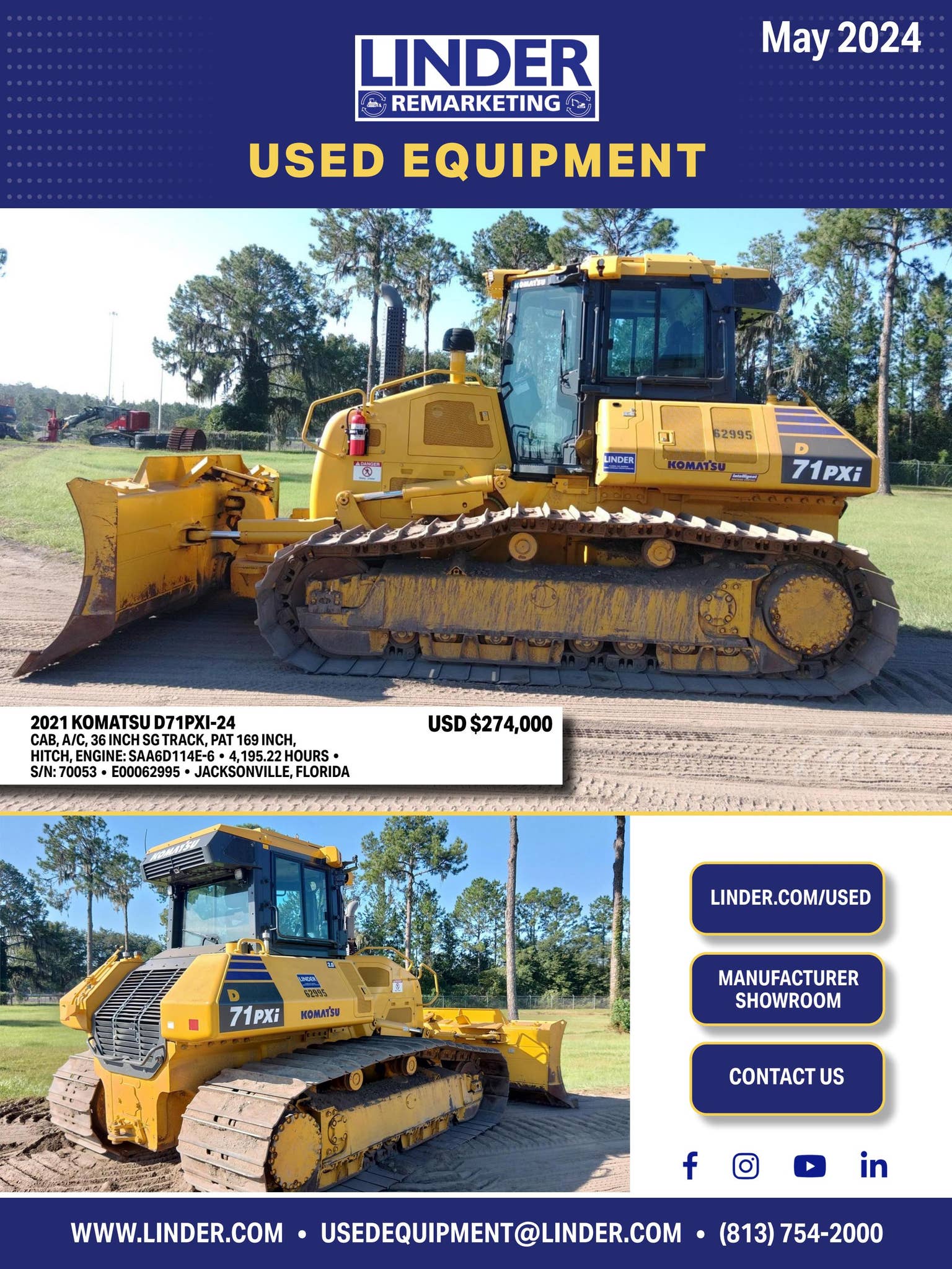 Linder Used Equipment May 2024 by Construction Publications, Inc - Issuu