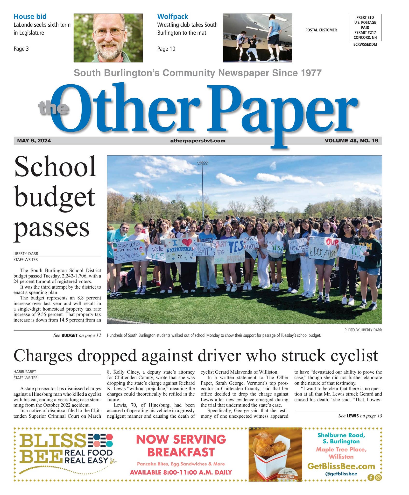 The Other Paper - 5-9-24 by Vermont Community Newspaper Group - Issuu