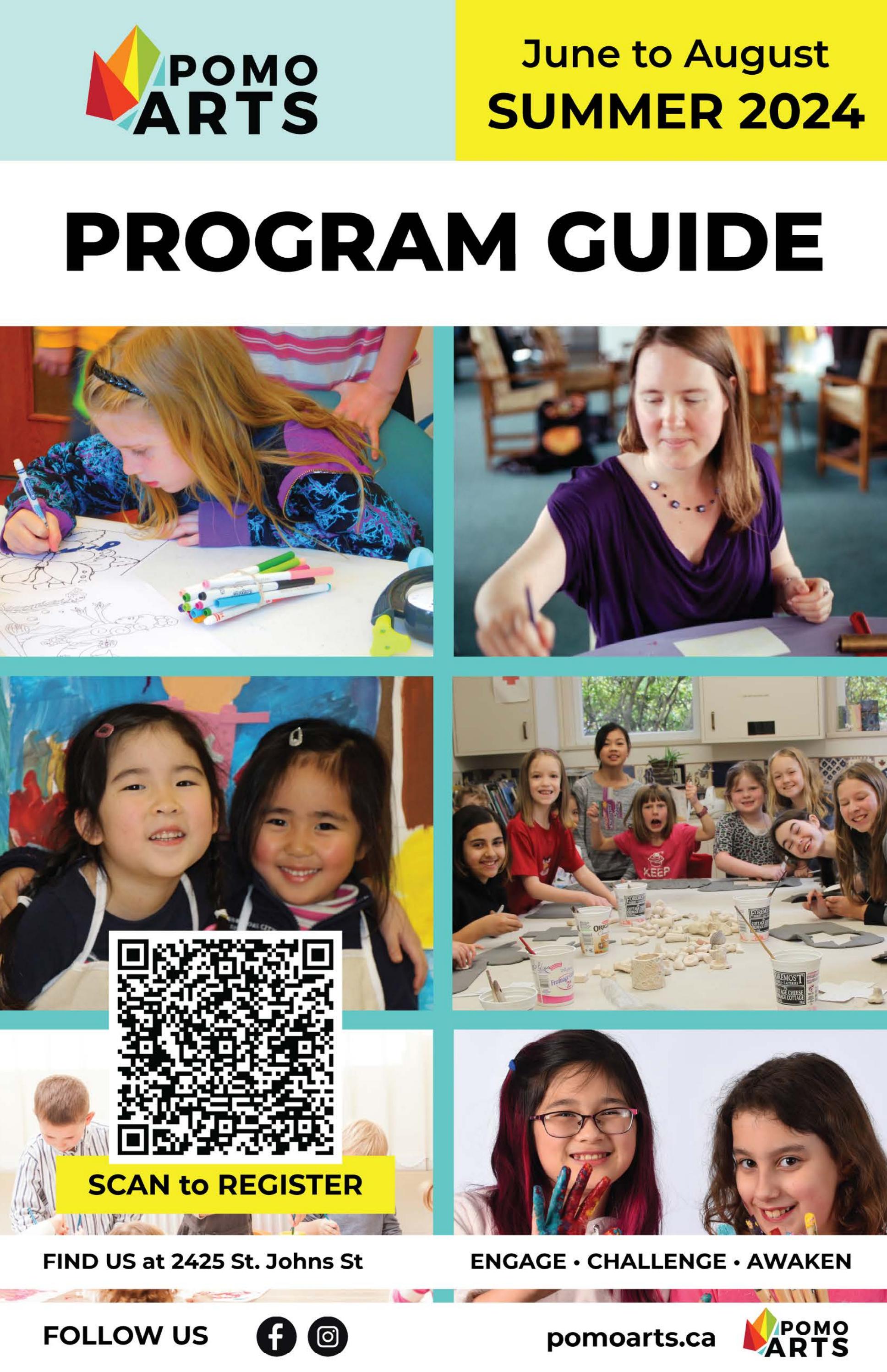 PoMoArts 2024 Summer Program Guide by PoMoArts - Issuu