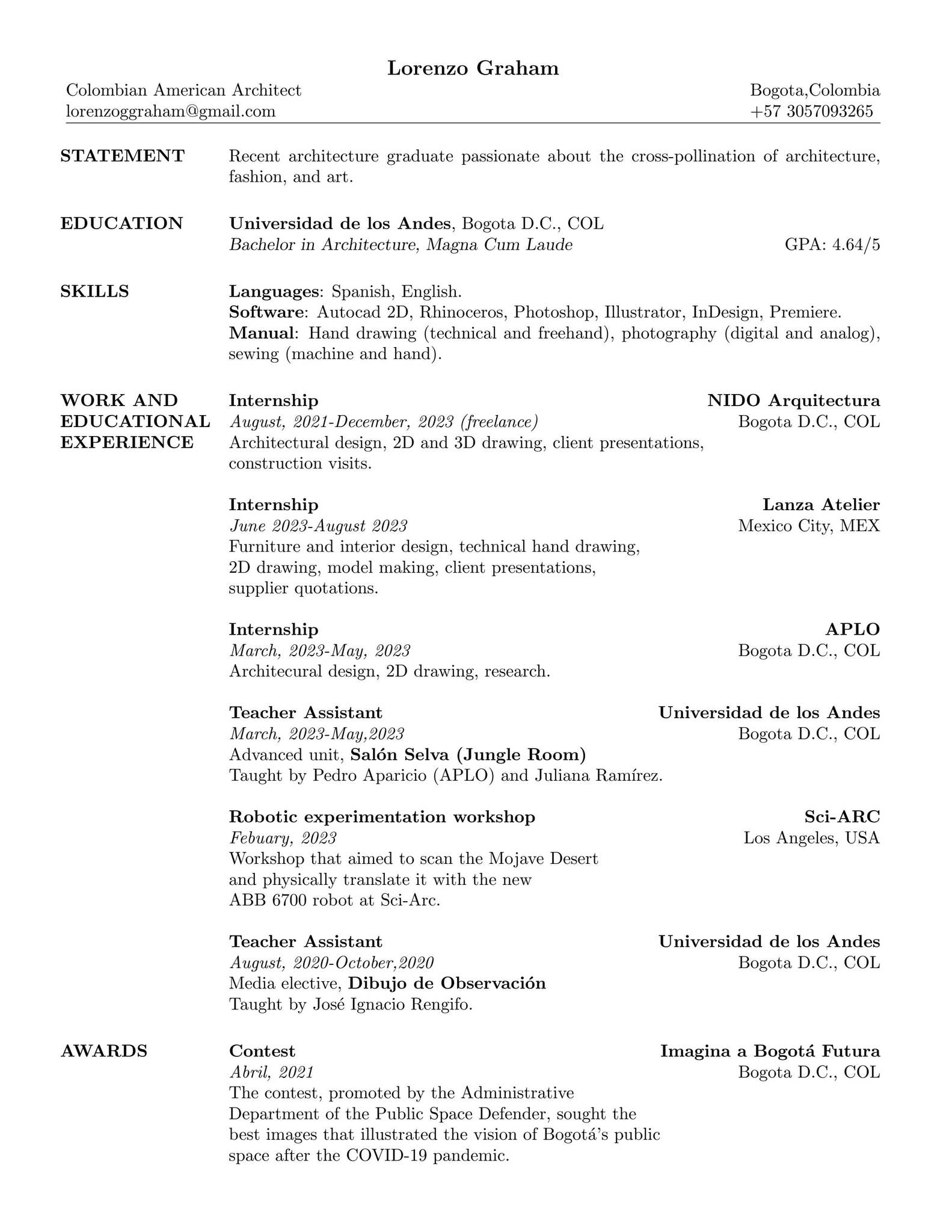 Resume / Lorenzo Graham by Lorenzo Graham - Issuu