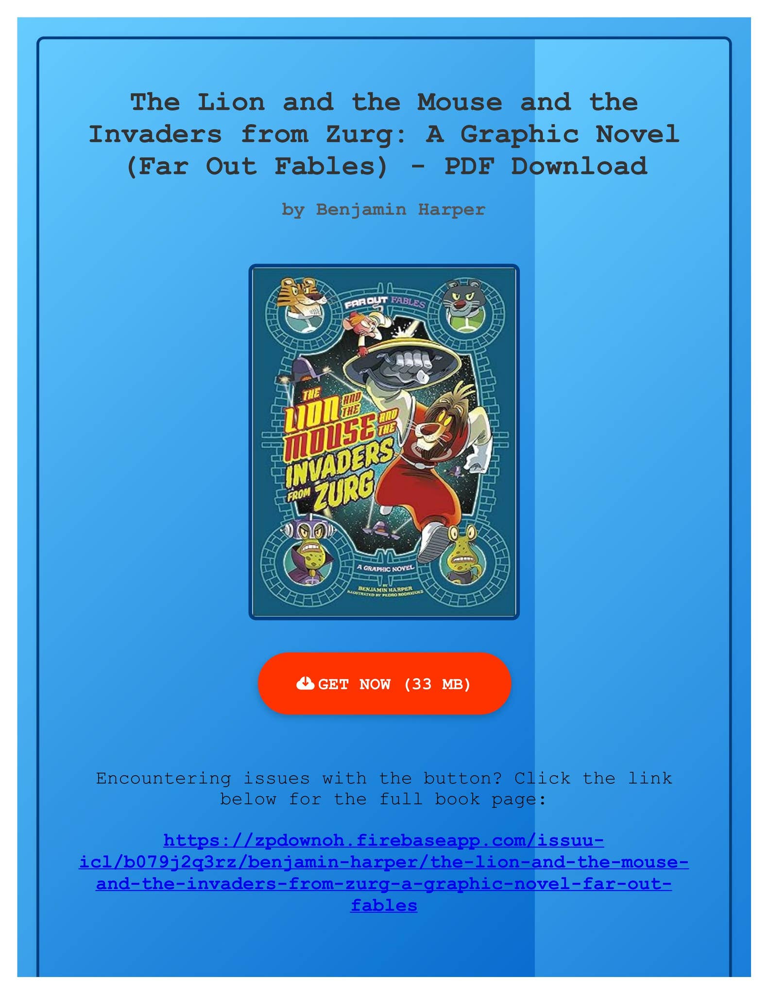 (PDF) The Lion and the Mouse and the Invaders from Zurg: A Graphic ...