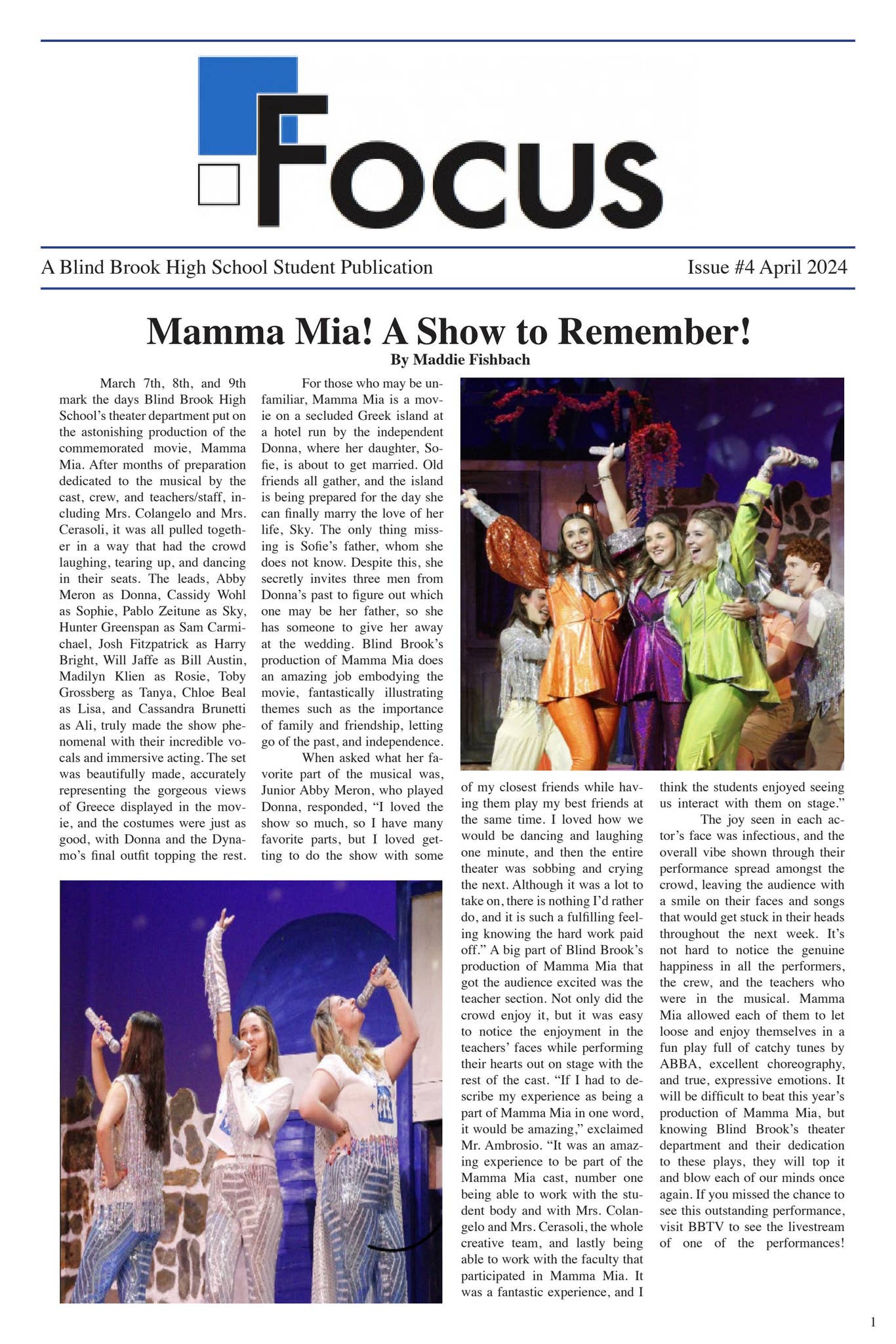 Edition #4: April 2024 by BBHS Focus - Issuu