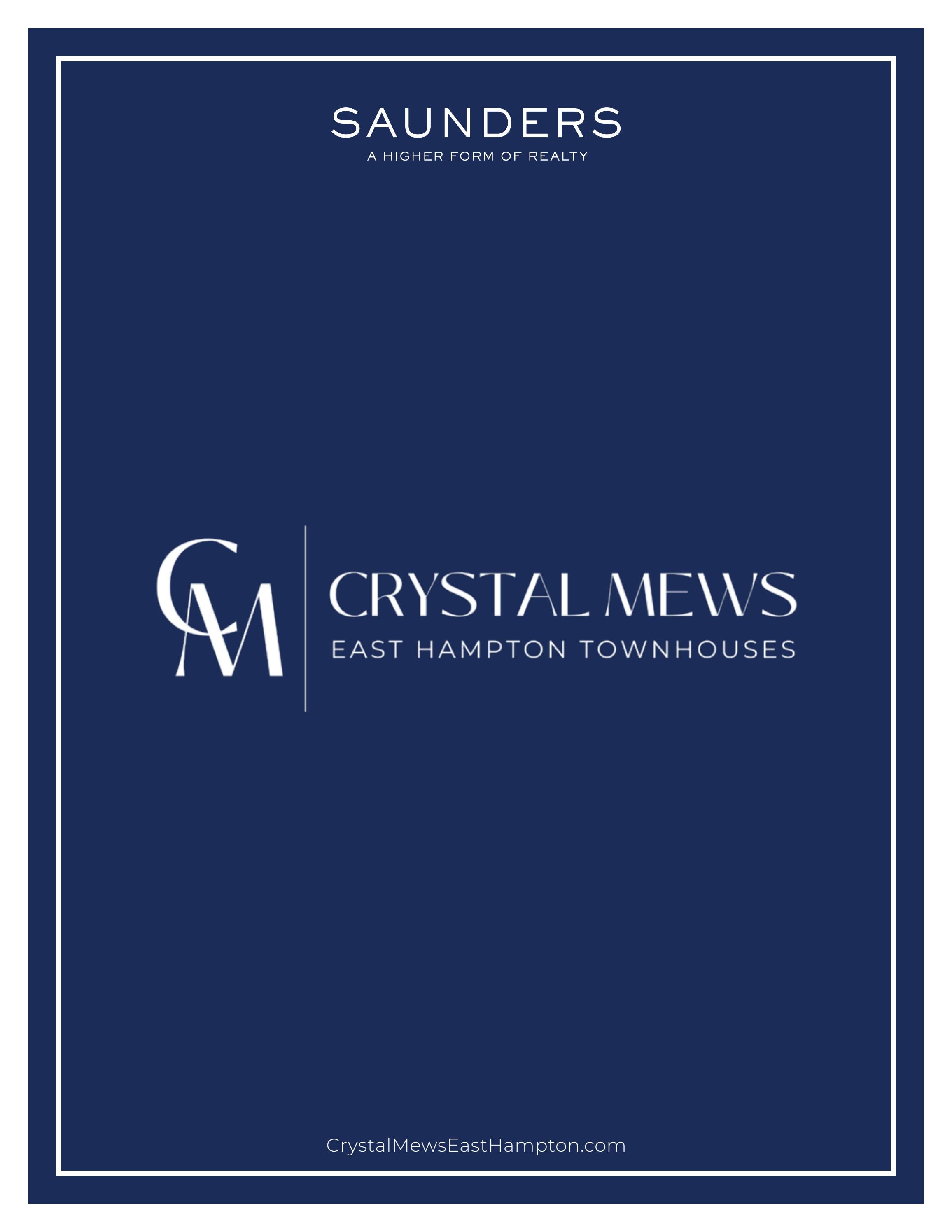 Crystal Mews by Saunders & Associates - Issuu