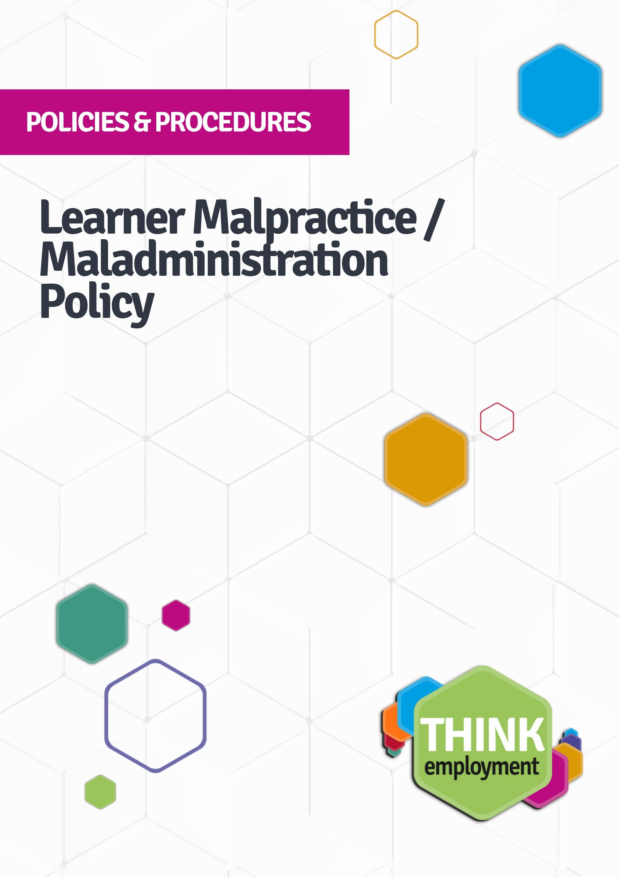 012 - Learner Malpractice Maladministration Policy by think-employment ...